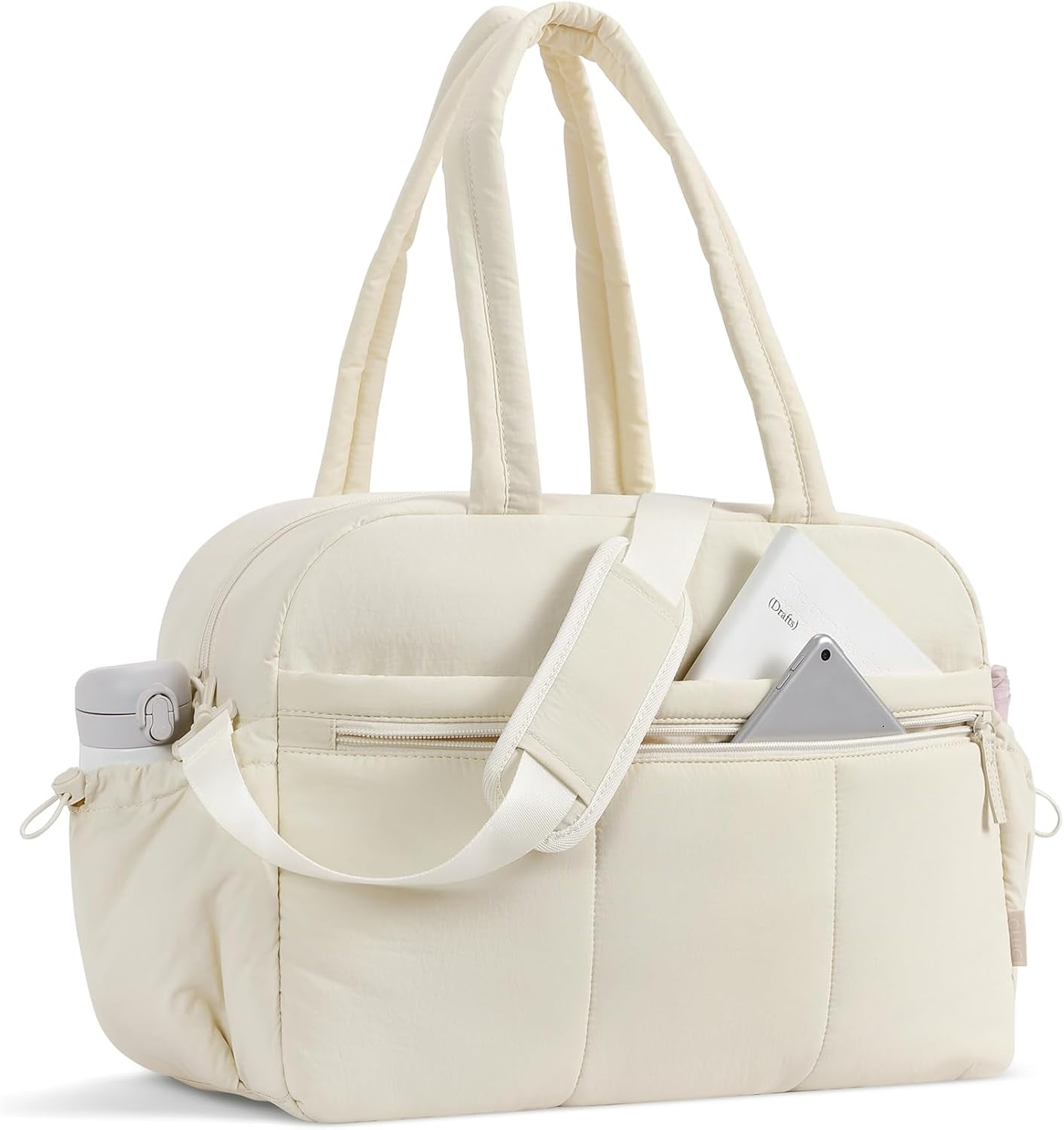 DBDlailai Duffle Bag for Travel, Gym Bag for Women, Puffer Tote Small ...