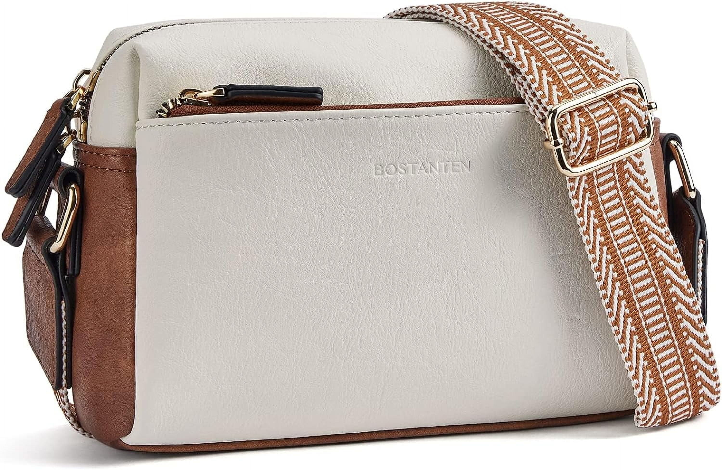 DBDlailai Small Crossbody Purse for Women Triple Zip Cell Phone Leather ...