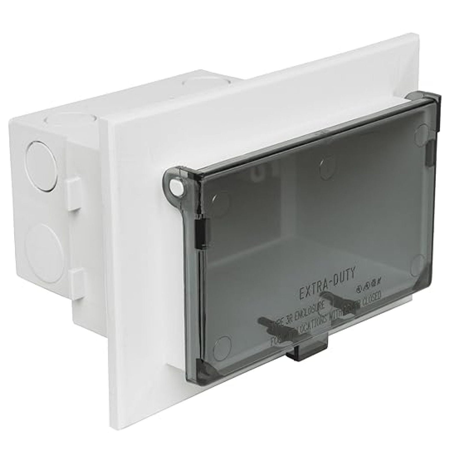 DBHB1C Textured UV Rated Plastic 1-Gang Recessed Non-Metallic Low ...