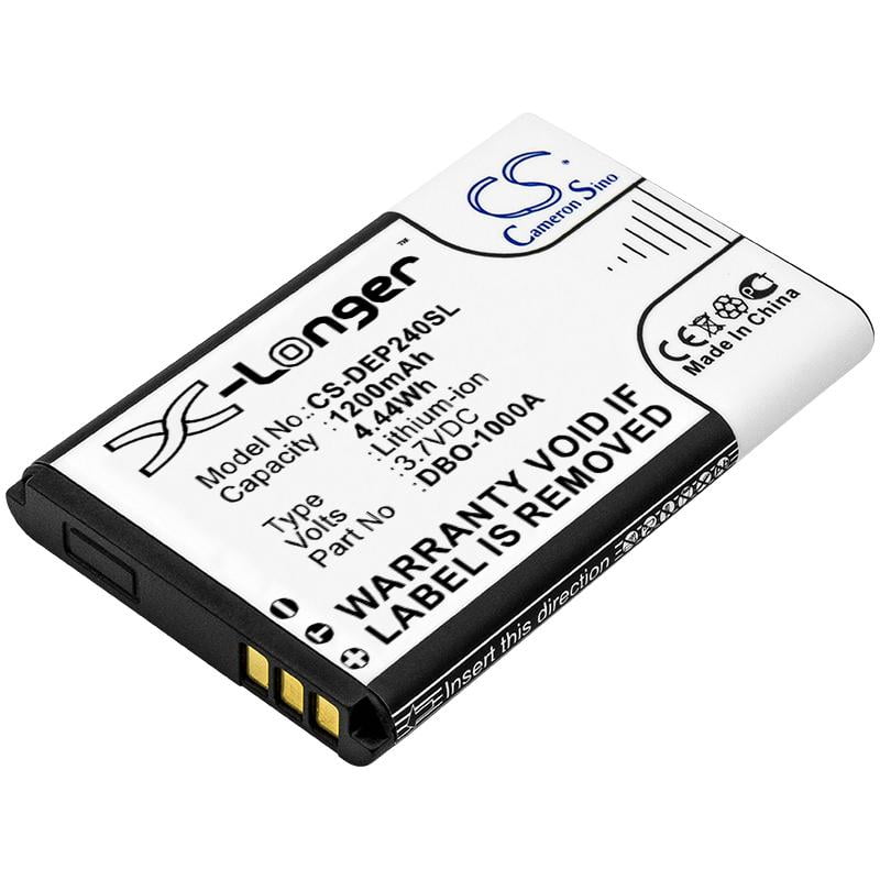 DBO-1000A Battery for Doro 1370, 1372, 2404, 6040, 6060, 1200mAh - sold ...