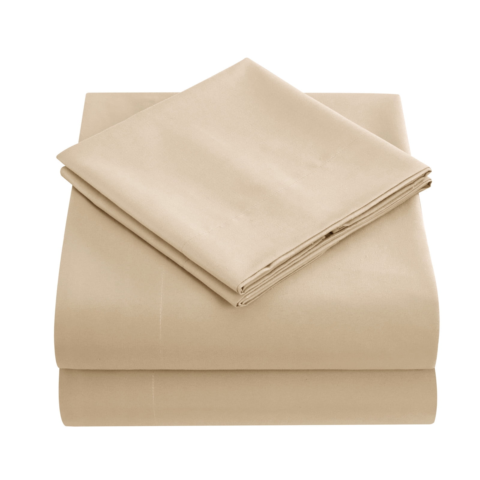DBOZE Bedding, Bed Sheets Set 4 Piece Bedding Brushed Cotton Blend ...