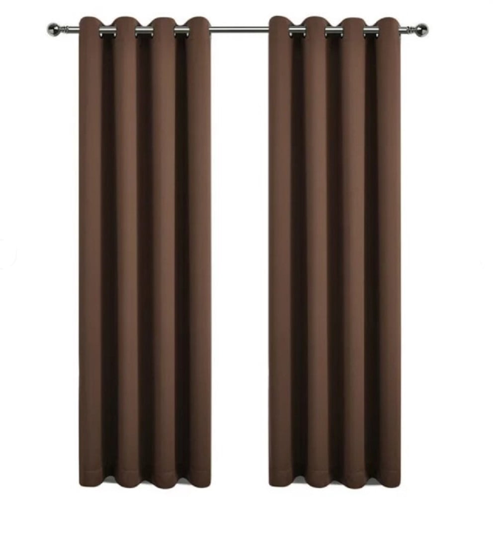 DBOZE Blackout Curtains, Solid Thermal Insulated, Room Darkening ...