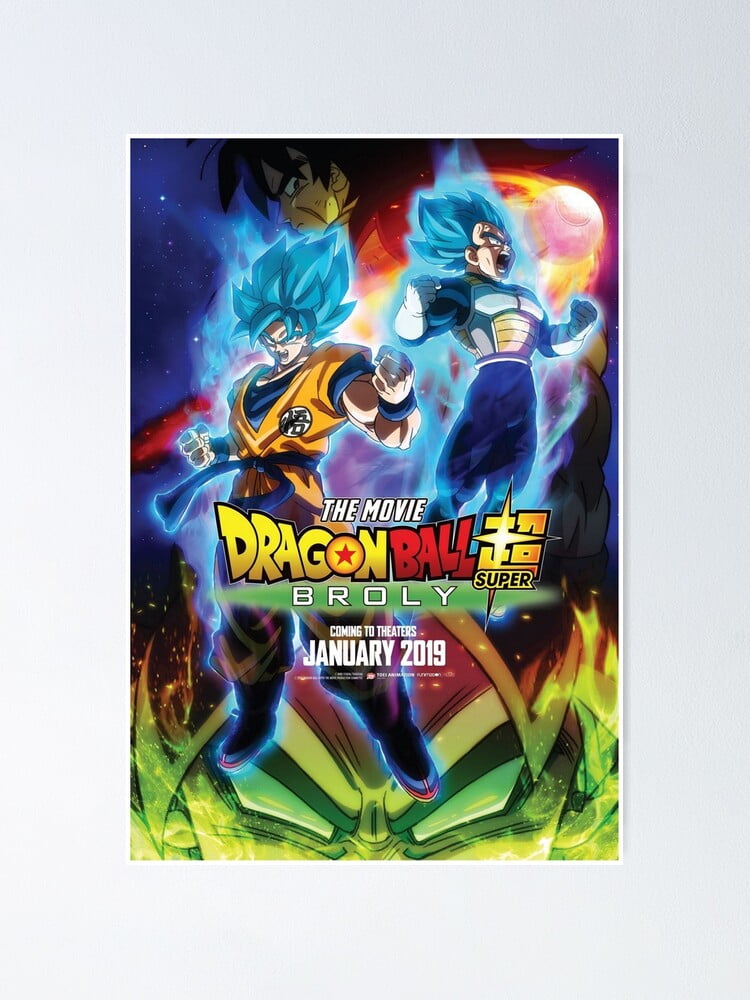 DBS Broly Movie Fashion Art Decor Frame - Walmart.com