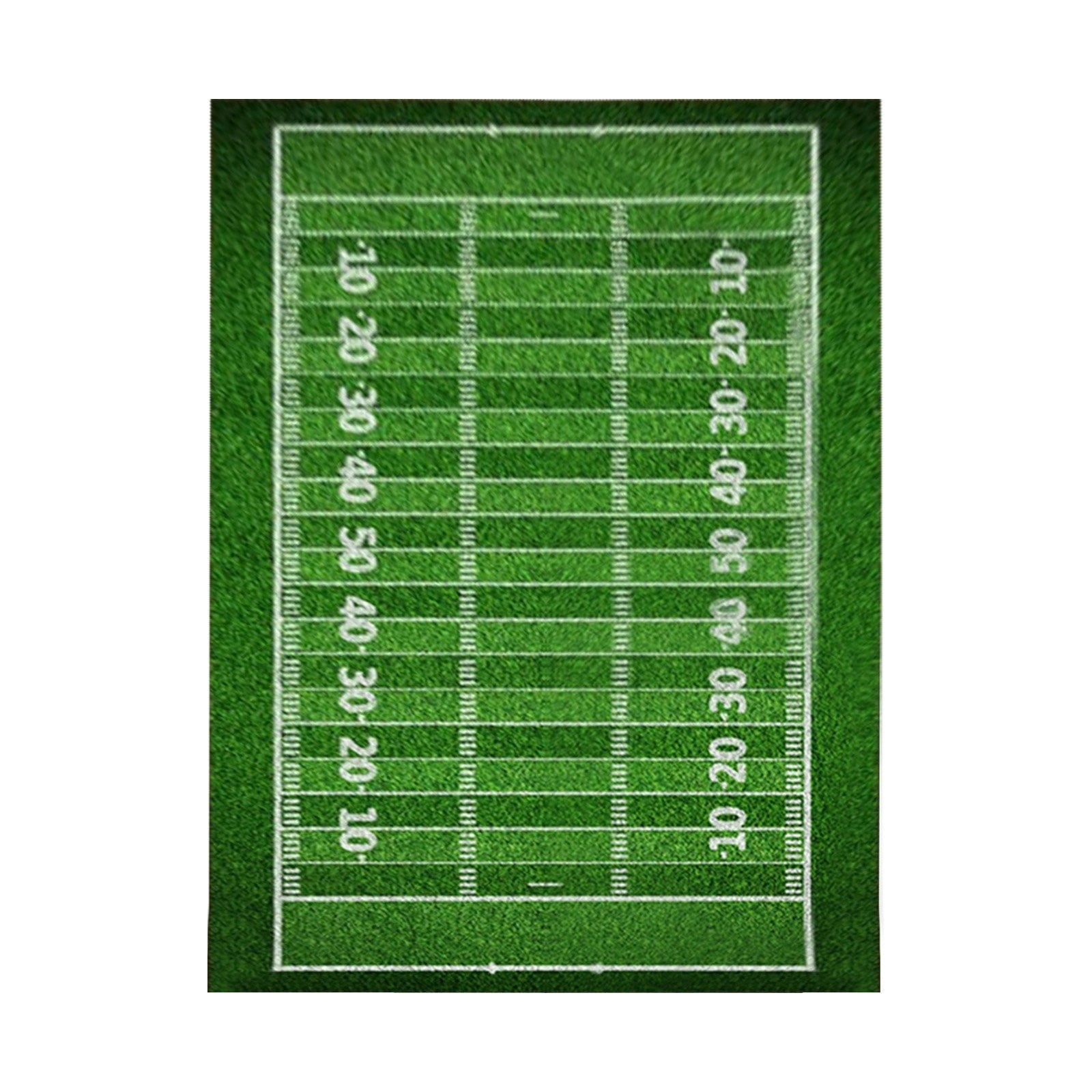 DBSFVPUS Carpet Soccer Area Rug Football Field Carpet Non Slip Floor ...