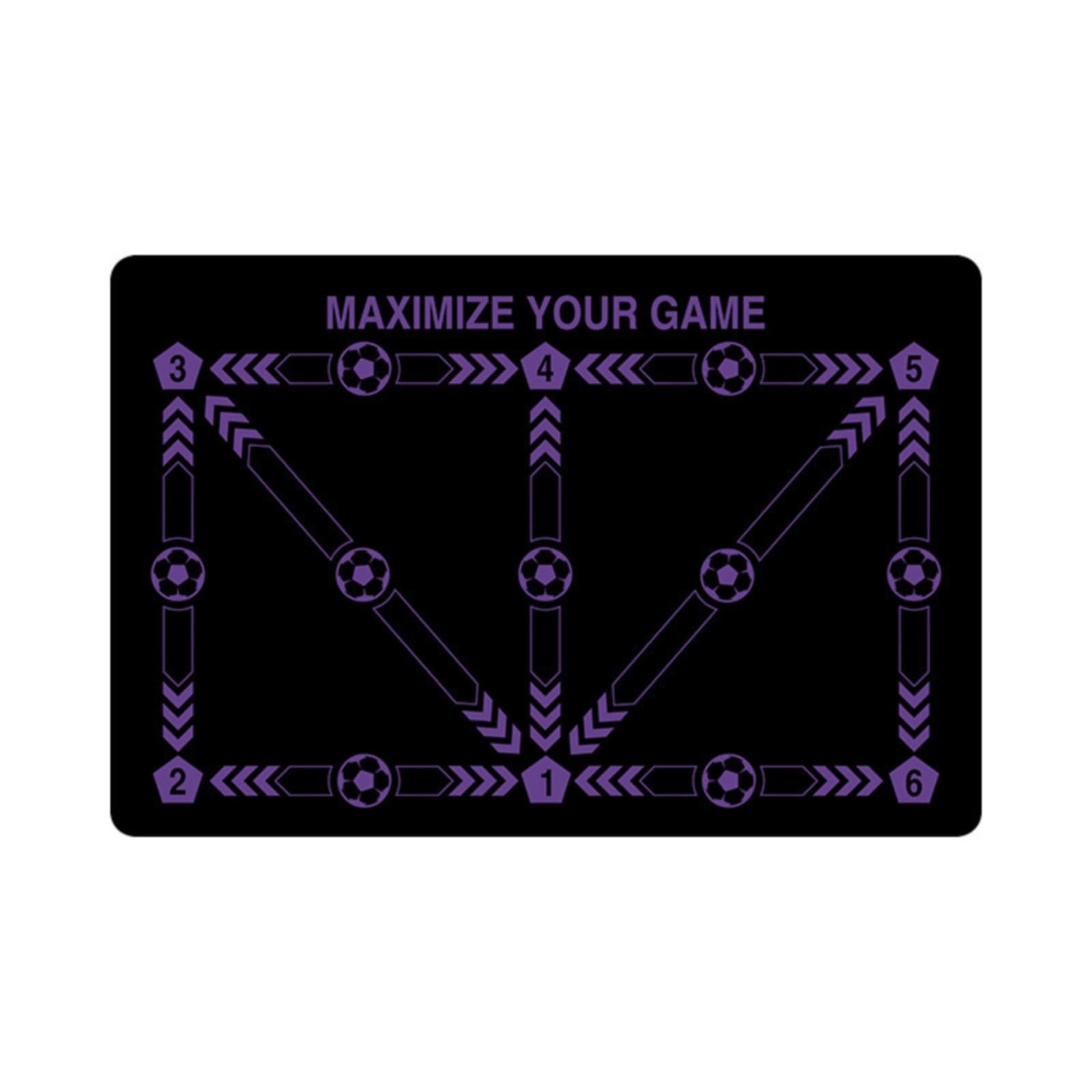 DBSFVPUS Rug Runner Football Footstep Training Mat Soccer Training Mat ...