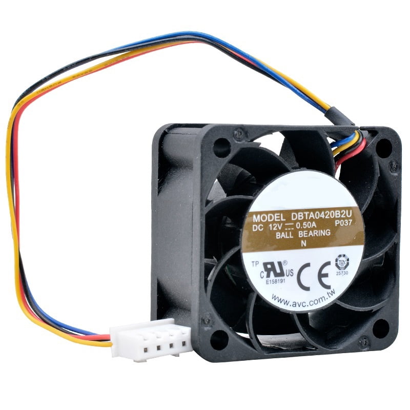 DBTA0420B2U-P037 32030087-001 4cm 40mm fan 40x40x20mm DC12V 0.50A 4 ...