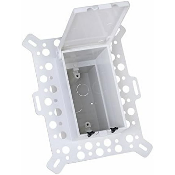 DBVM1W-1 Low Profile IN BOX Electrical Box with Weatherproof Cover for ...
