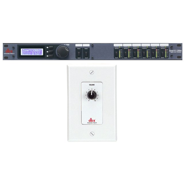 DBX ZonePro 640 Commercial 6 In/4 Out Matrix Digital Zone Processor ...