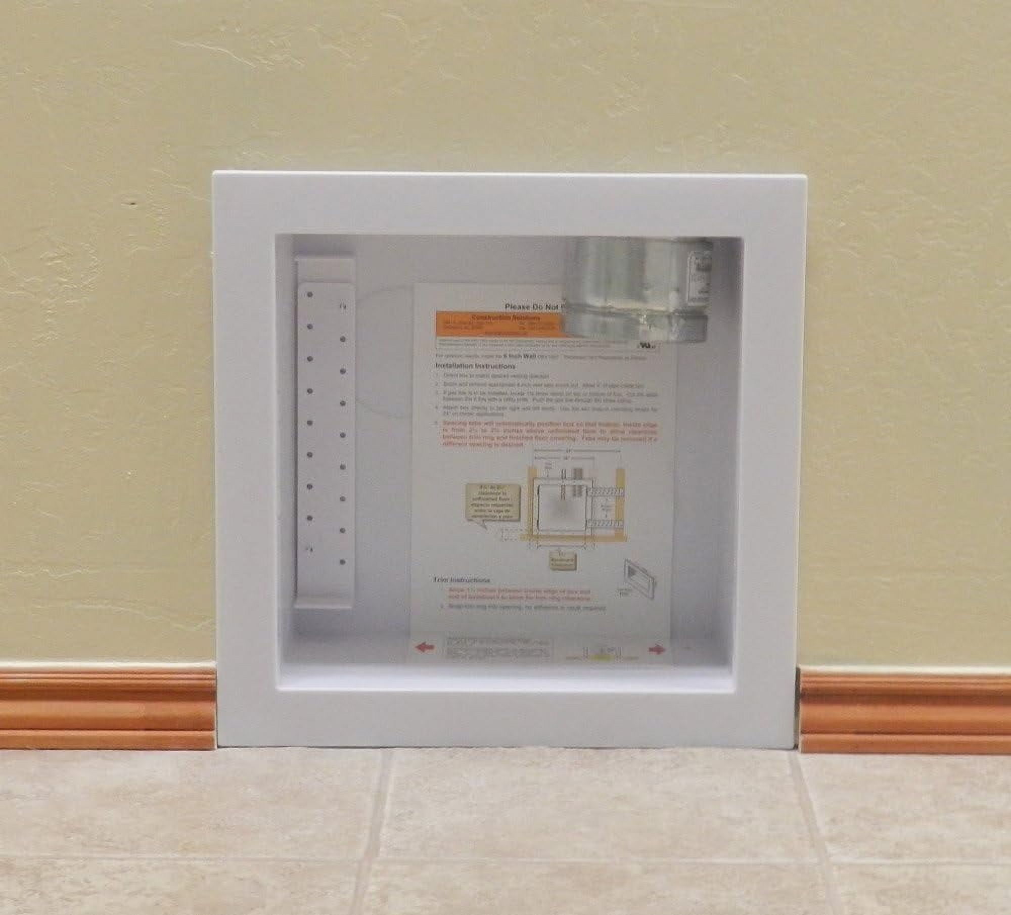 DBX1000 Dryer Vent Box with trim ring for 2x6 framing - Walmart.com