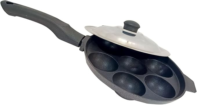 DBY Appam Pan Non Stick Appam Patra Aluminium Appachatty Paniyaram Pan ...
