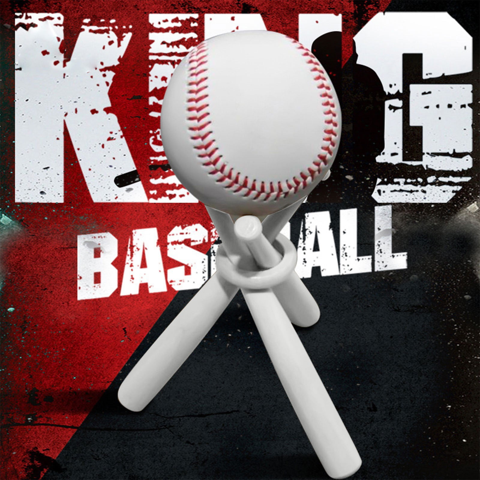 DBYLXMN 1 PCS Baseball Stand Baseball Holders For Display Wooden ...