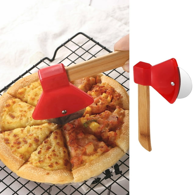 DBYLXMN Axe Pizza Stainless Steel Cookie Cutter Handle PIZZA Cutter ...