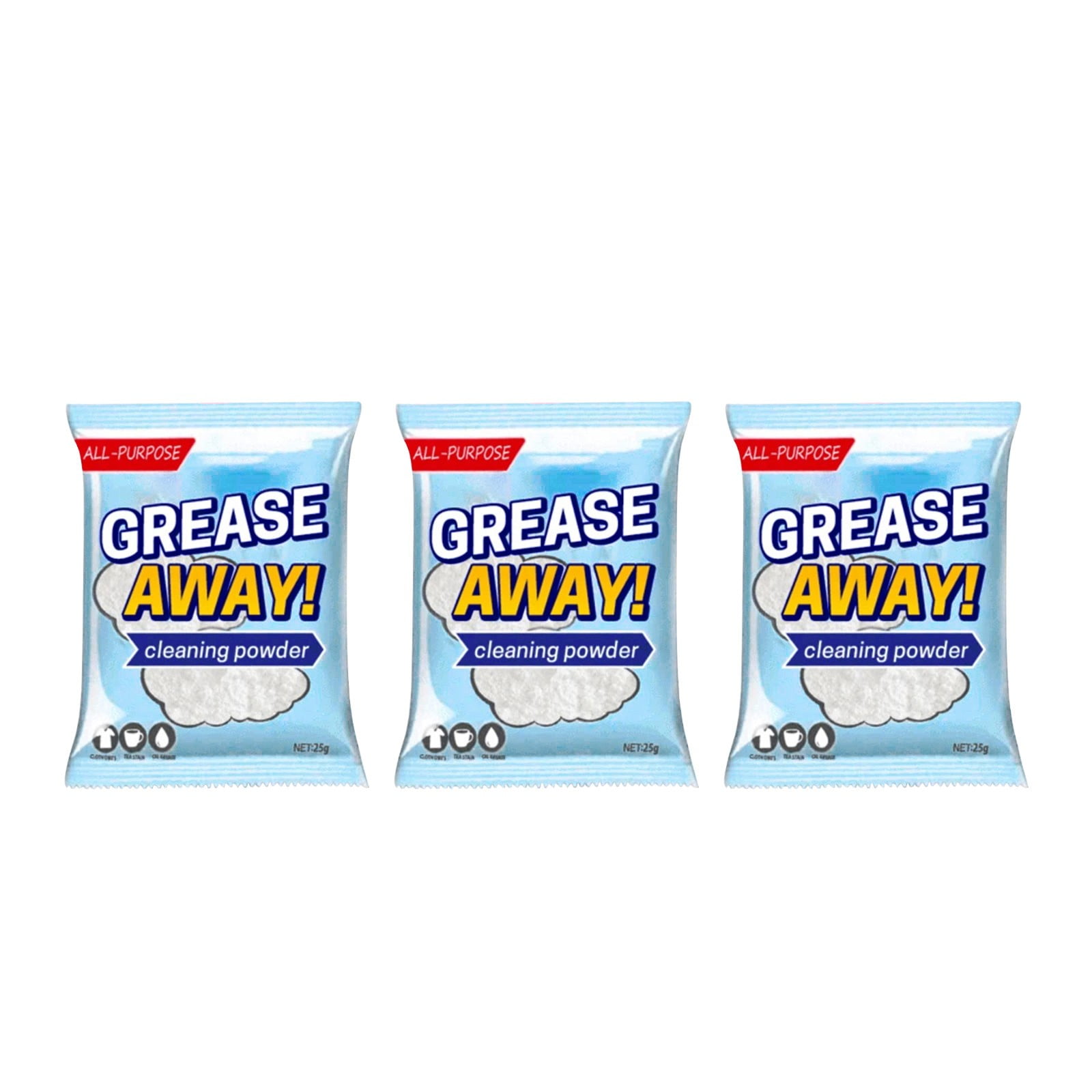 DBYLXMN Bathroom Floor Automatic Mop GreaseAway Powder Cleaner All ...