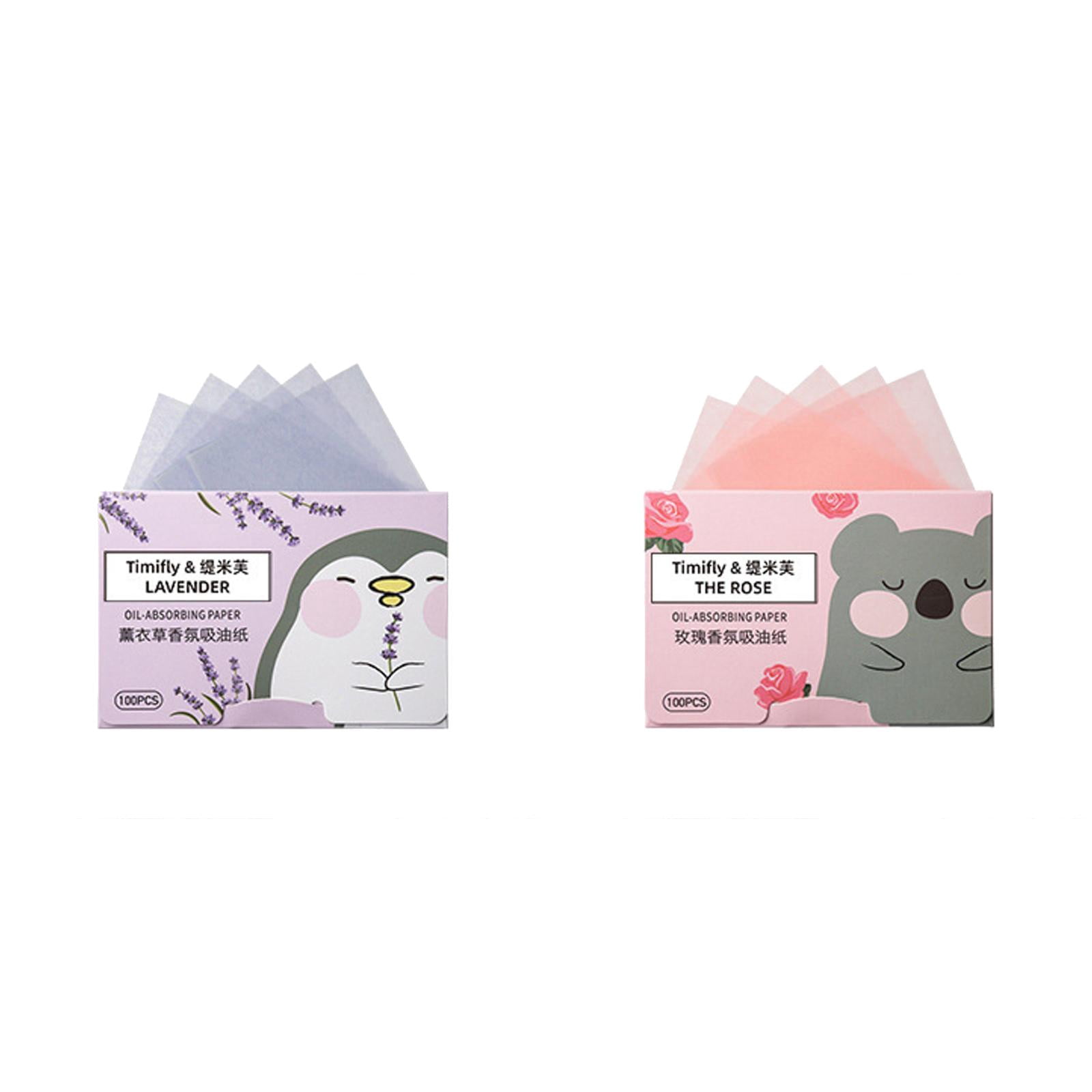 DBYLXMN Blotting Paper 100 Sheets Oil Blotting Sheets For Face Natural ...
