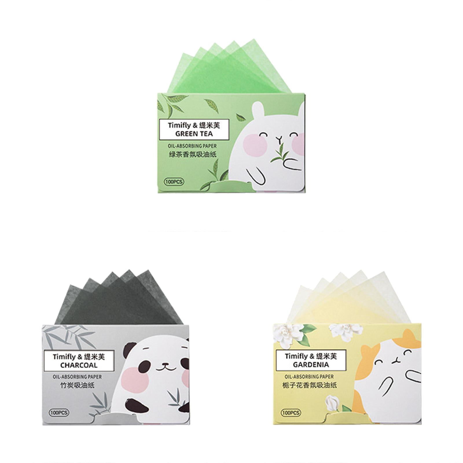 DBYLXMN Blotting Paper 100 Sheets Oil Blotting Sheets For Face Natural ...