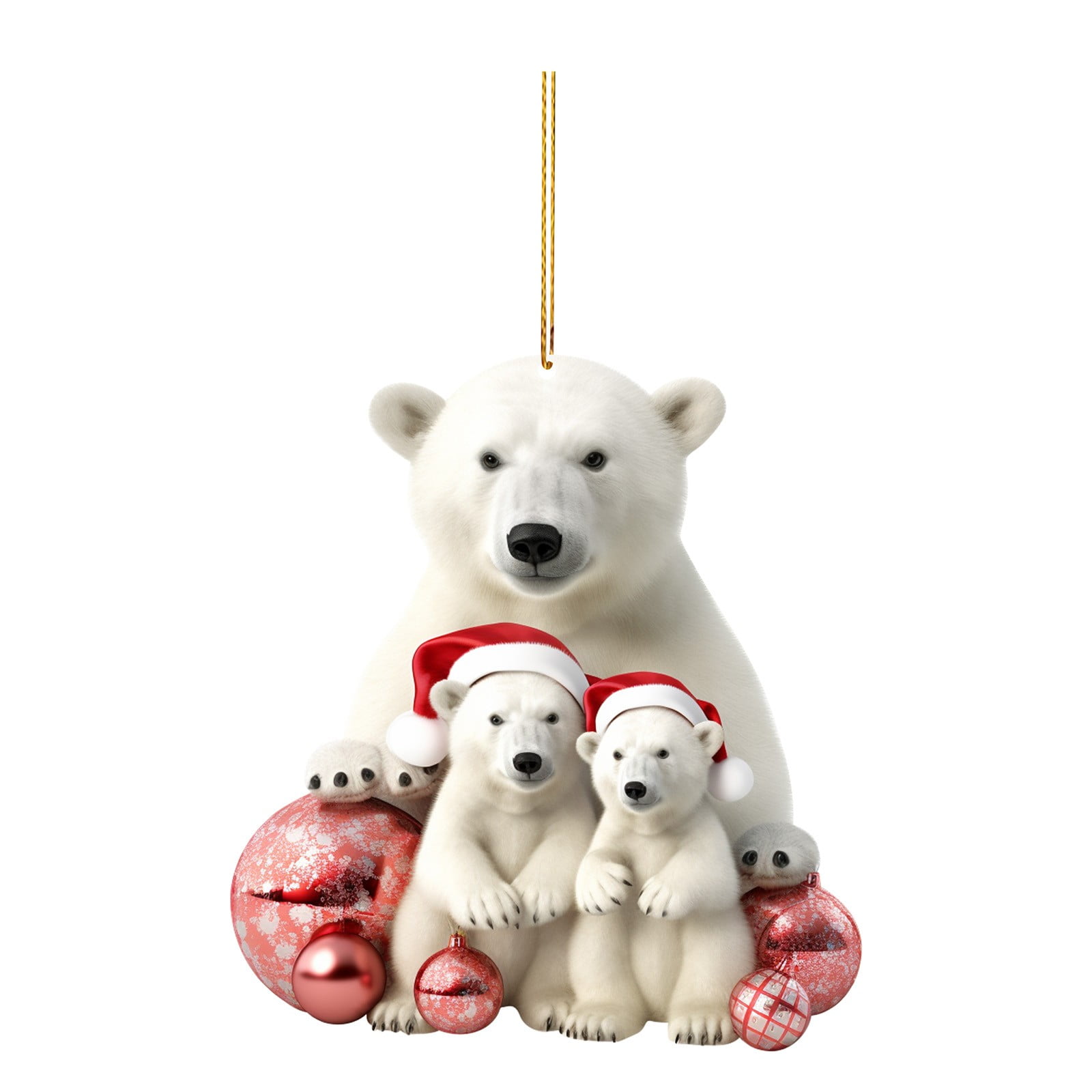 DBYLXMN Chandelier Pendants Parts Beads Christmas Polar Bear Acrylic ... DBYLXMN Chandelier Pendants Parts Beads Christmas Polar Bear Acrylic ...