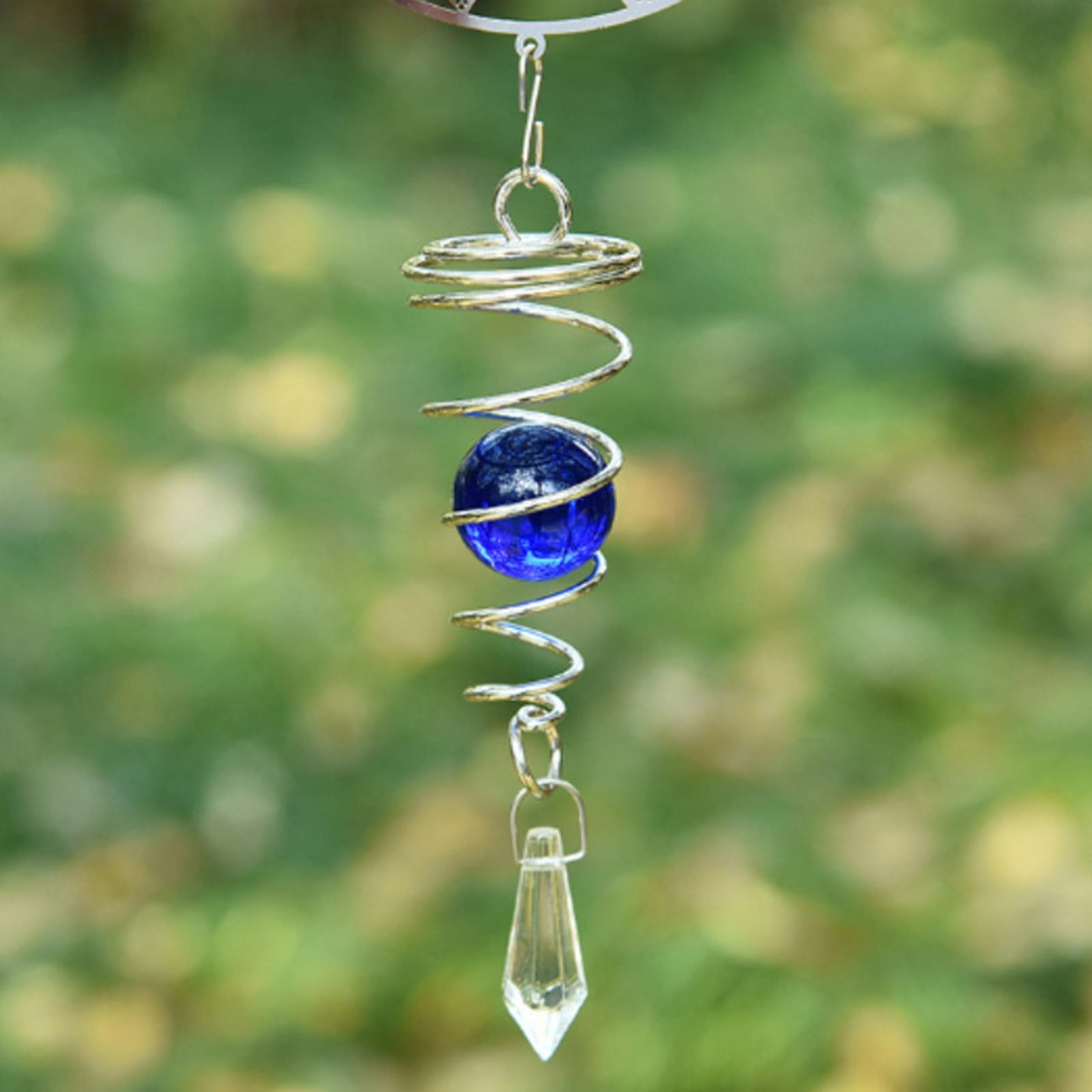 DBYLXMN Electroplated Pendant Wind Chime Pendant Rotating Wind Tail ...