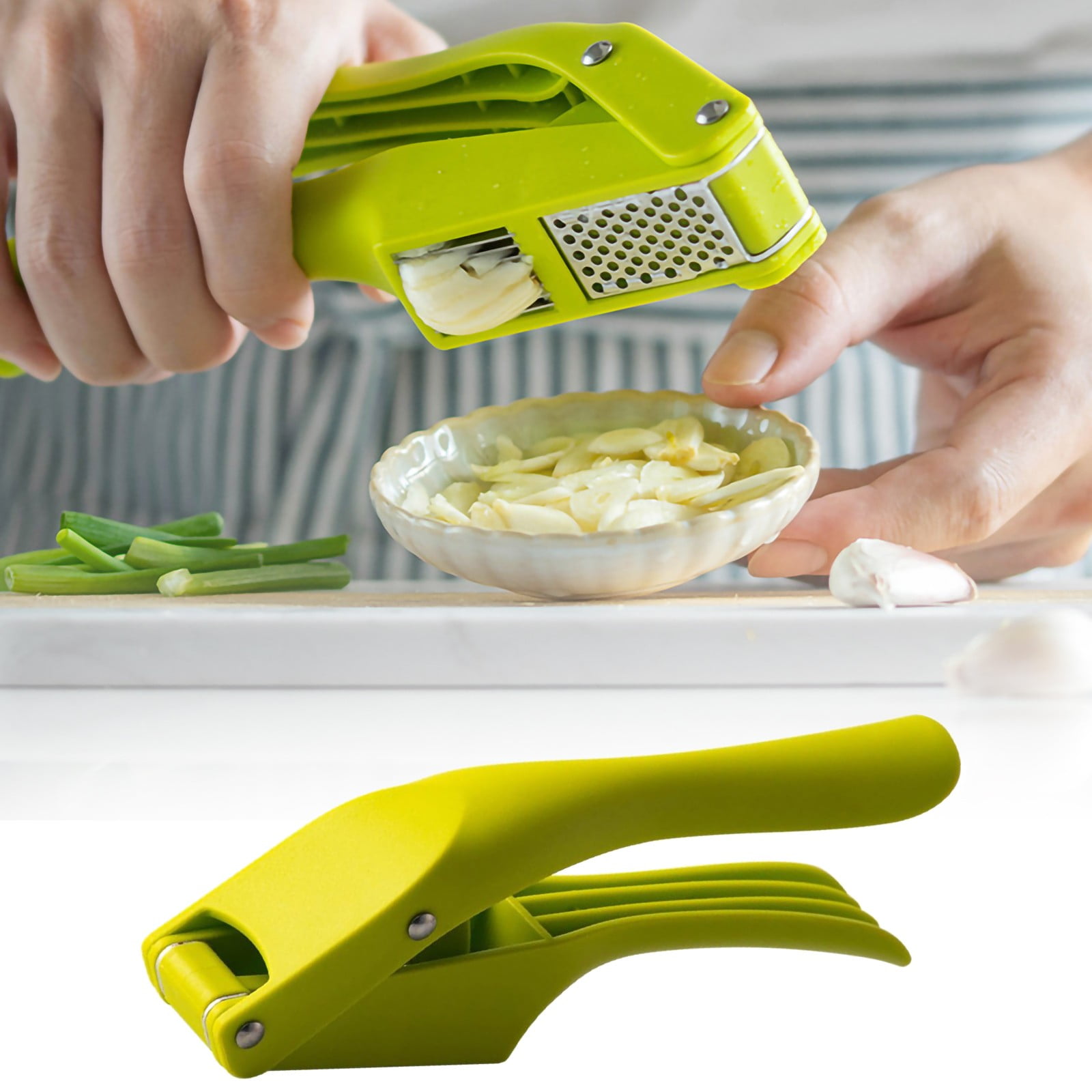 DBYLXMN Garlic Multifunctional Squeezer Garlic Mincer Garlic Peeler ...