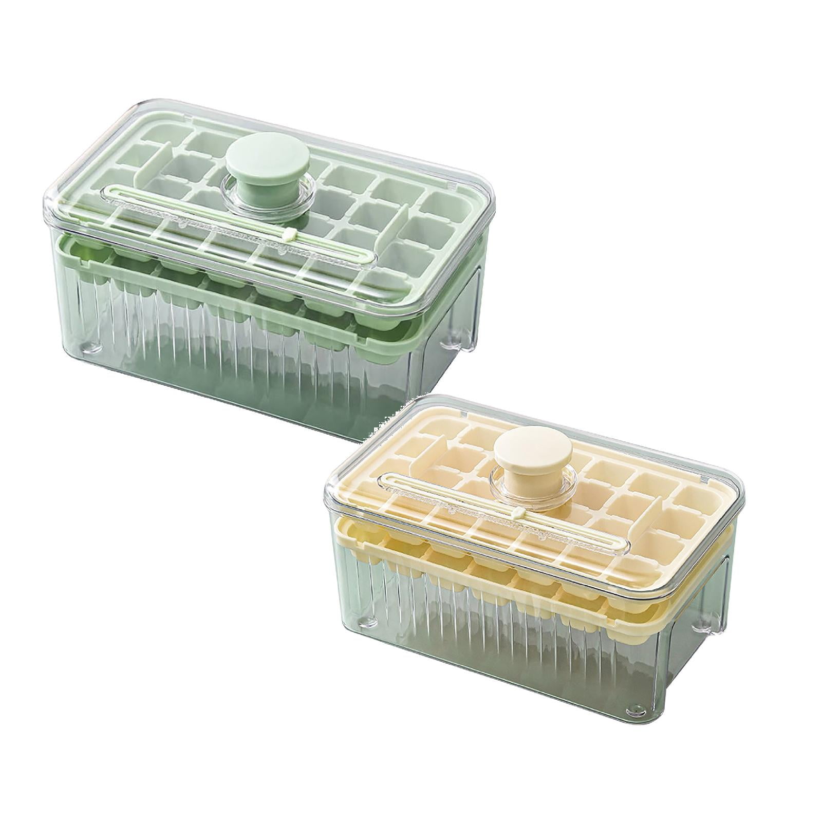 DBYLXMN Initial Boxes for Ice Cube Tray With Lid And Container 56 ...