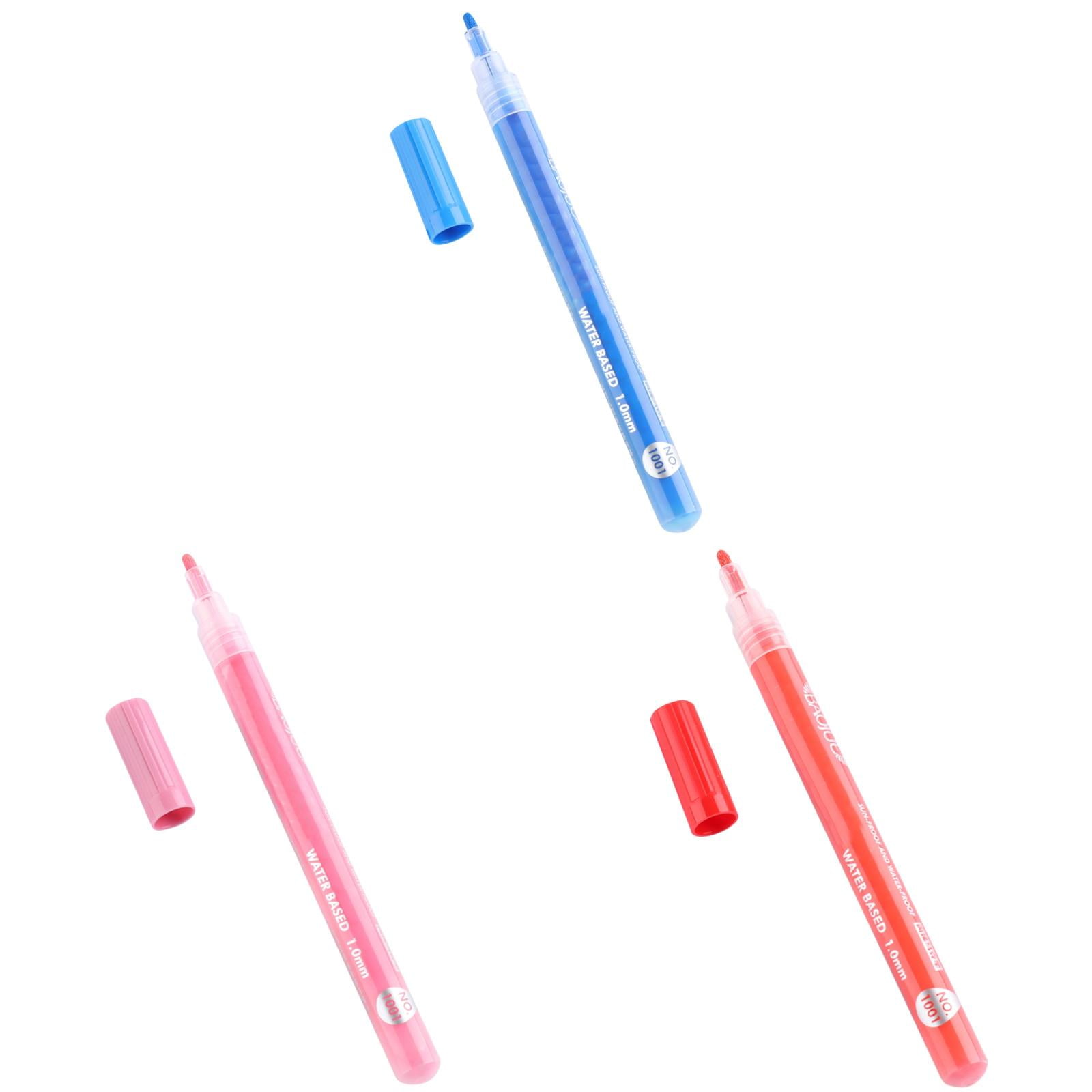 DBYLXMN Nail Pens 12 Colors Acrylic Paint Pens Fine Tip Nail Pens For ...