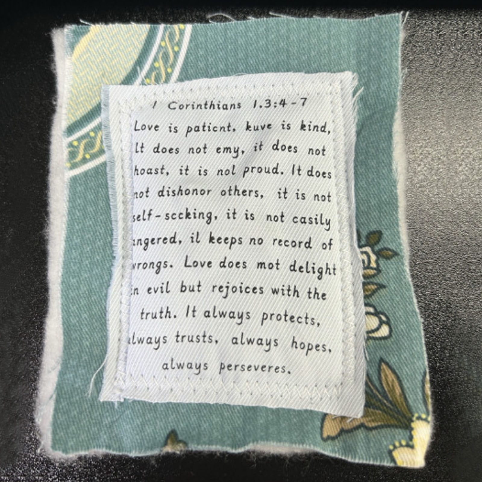 DBYLXMN Prayer Quilt With Inside Handmade Sew Individually Colorful ...