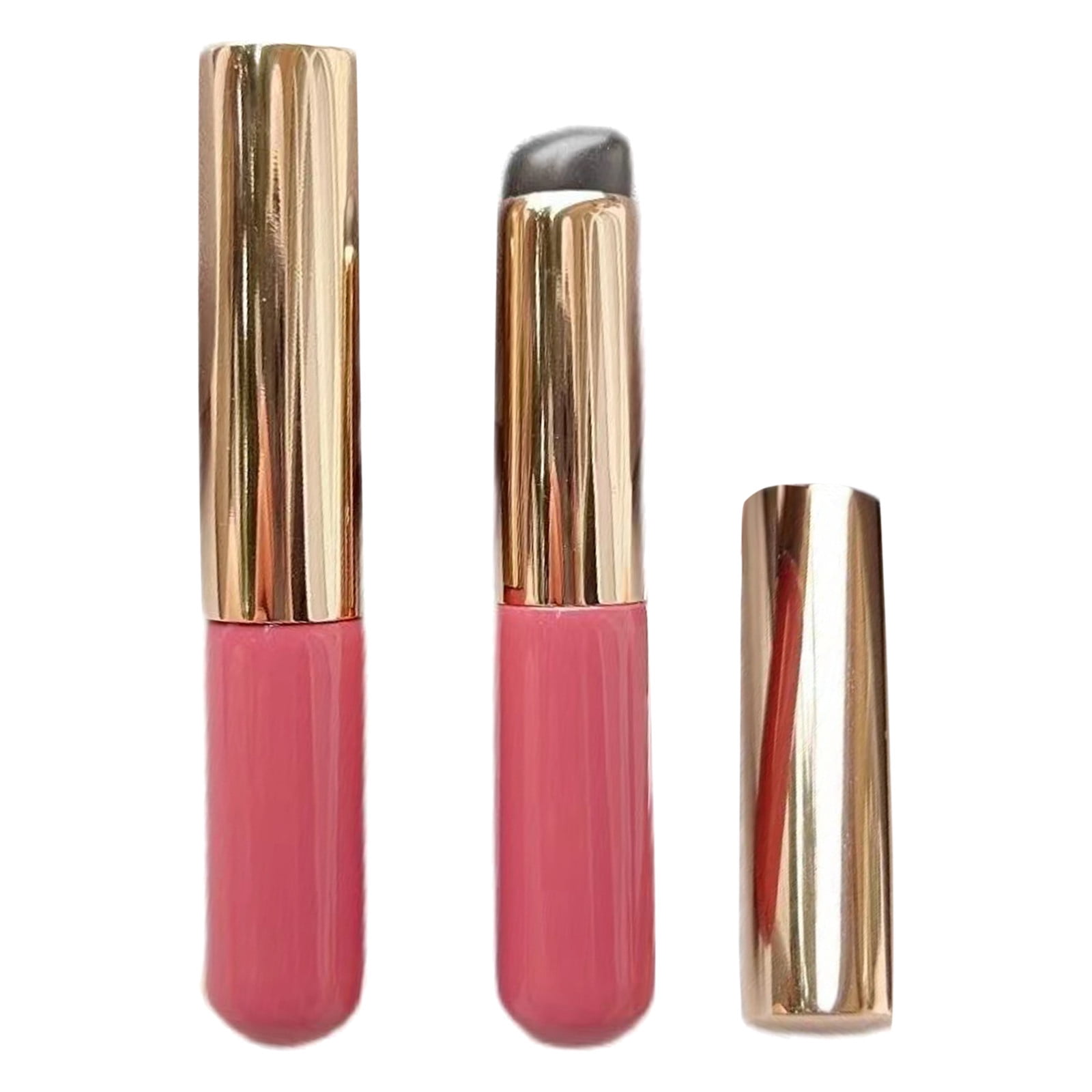 DBYLXMN at Home Salon Soft Silicone Lip Brush With Cover Round Head ...