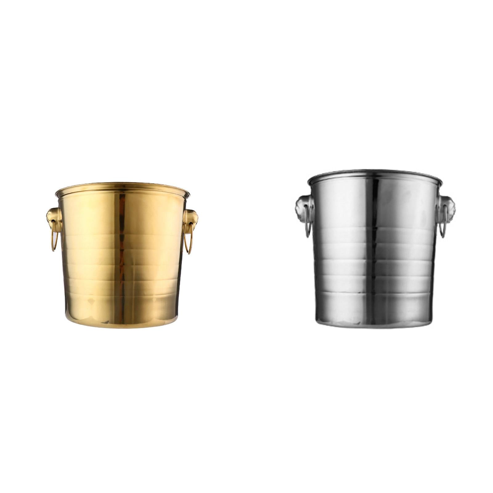 DBYLXMN Thickened Stainless Steel Tiger Head Ice Bucket With High Value ... DBYLXMN Thickened Stainless Steel Tiger Head Ice Bucket With High Value ...