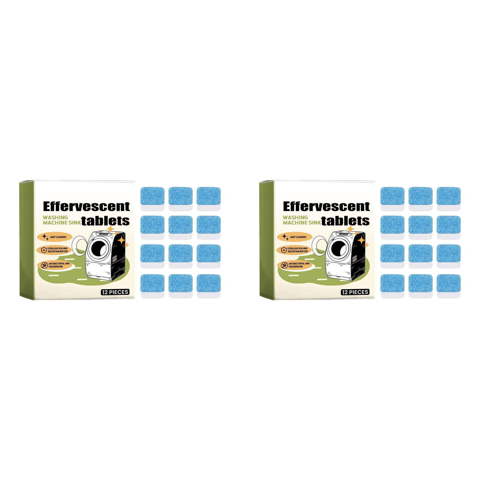 DBYLXMN Washing Machine Effervescent Tablets Bathroom Glass Door Lint ...