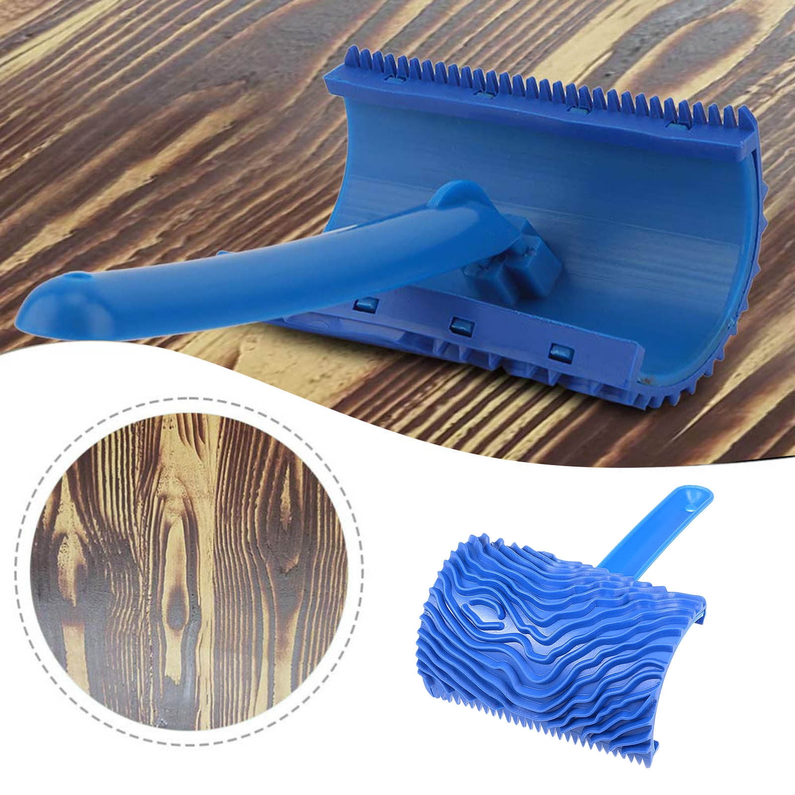 DBYLXMN Wood Grain Tool With Handle Painting Supplies For Furniture ...