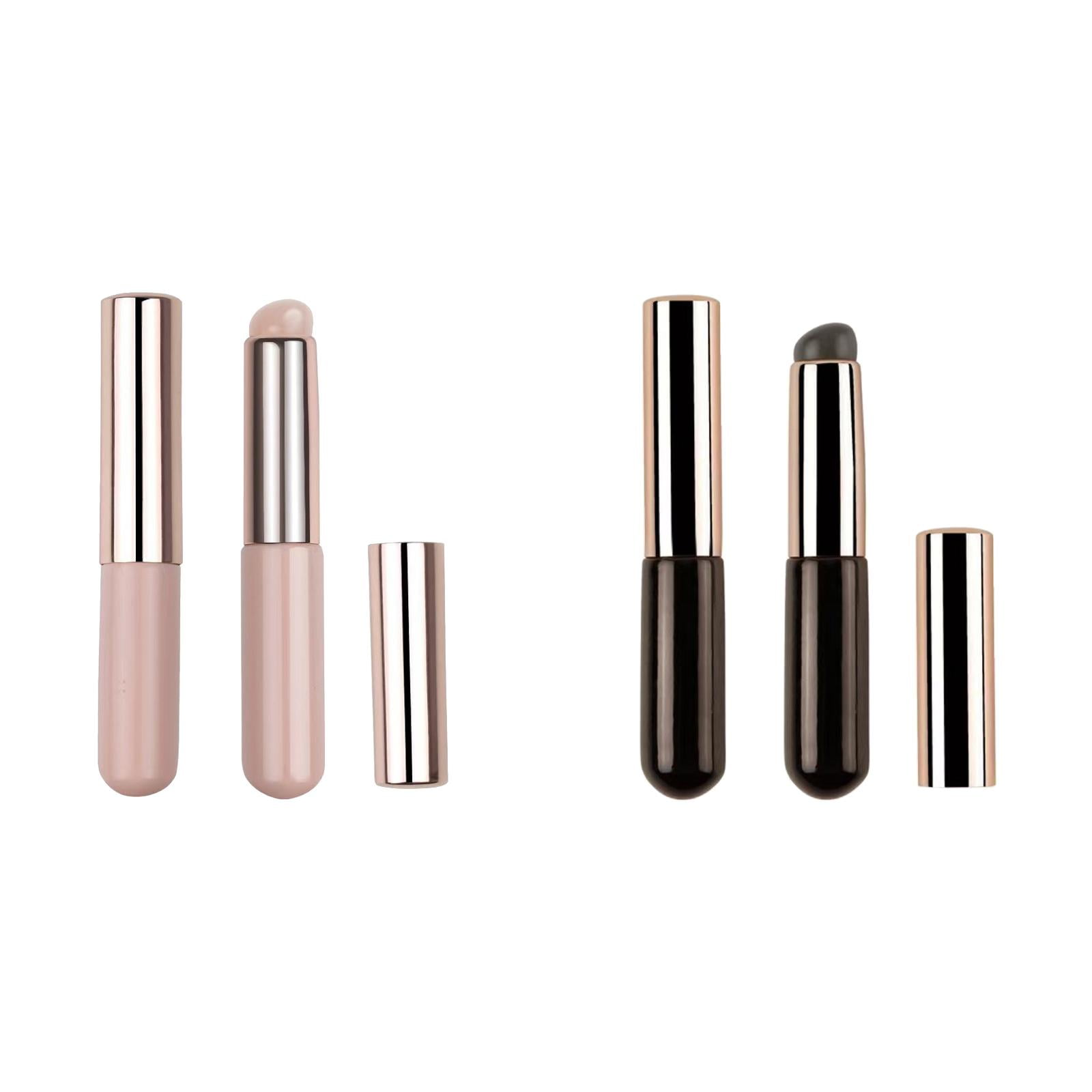 DBYLXMN at Home Salon Soft Silicone Lip Brush With Cover Round Head ...