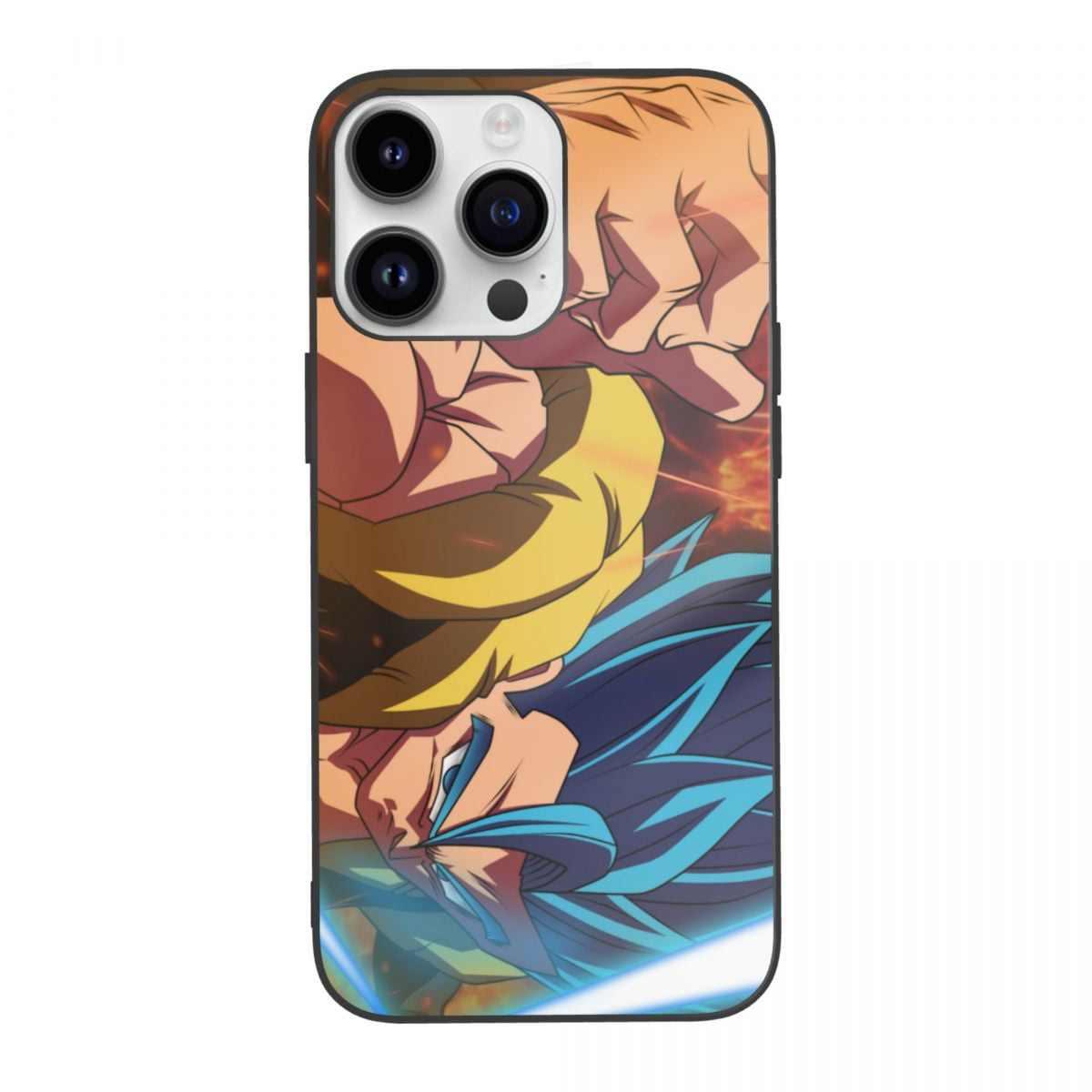 DBZ Gogeta SSG Blue iPhone 15, iPhone 15 Plus, iPhone 15 Pro and iPhone 15 Pro Max Case ...