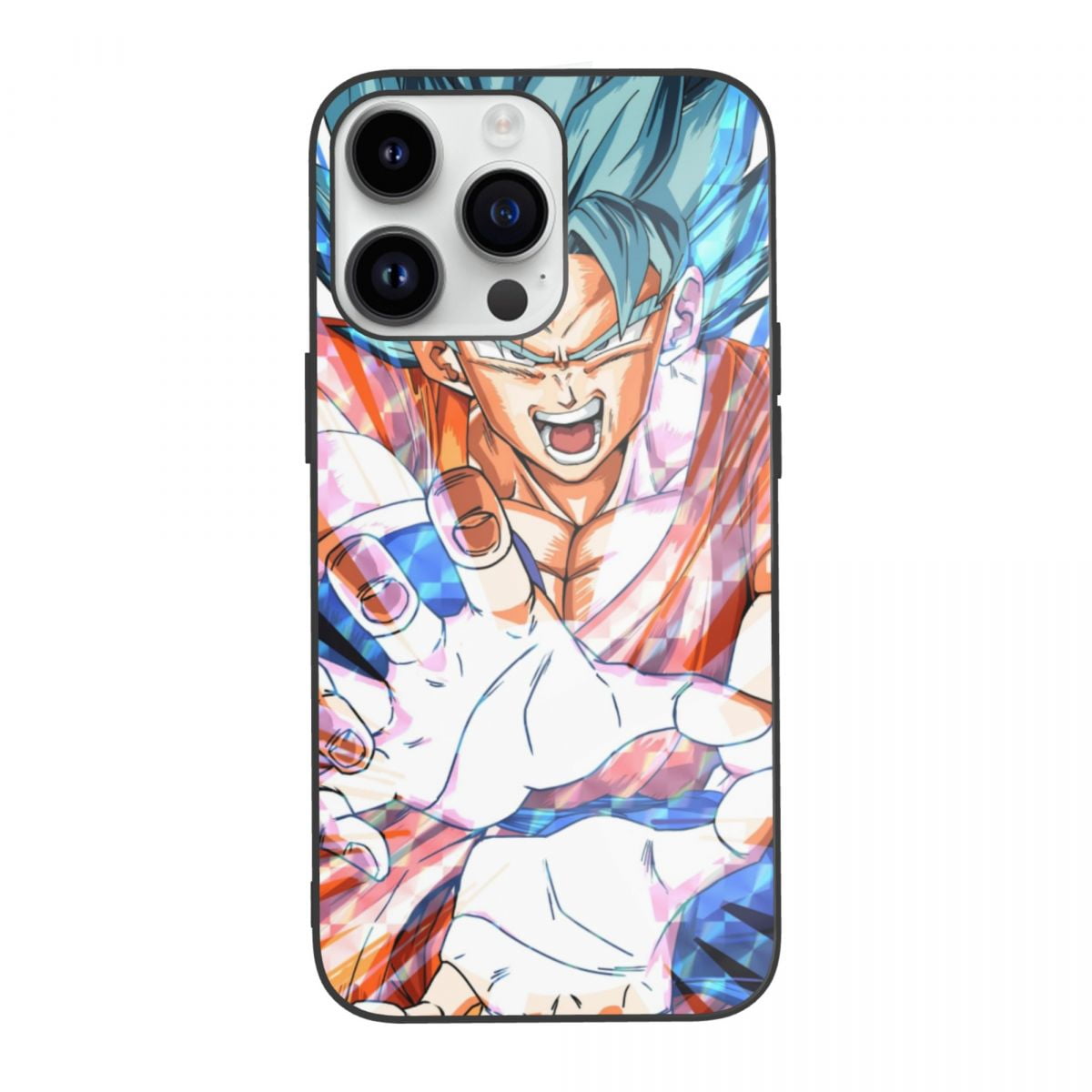 DBZ Goku SSG Blue iPhone 15, iPhone 14, and iPhone 13 Series Case ...