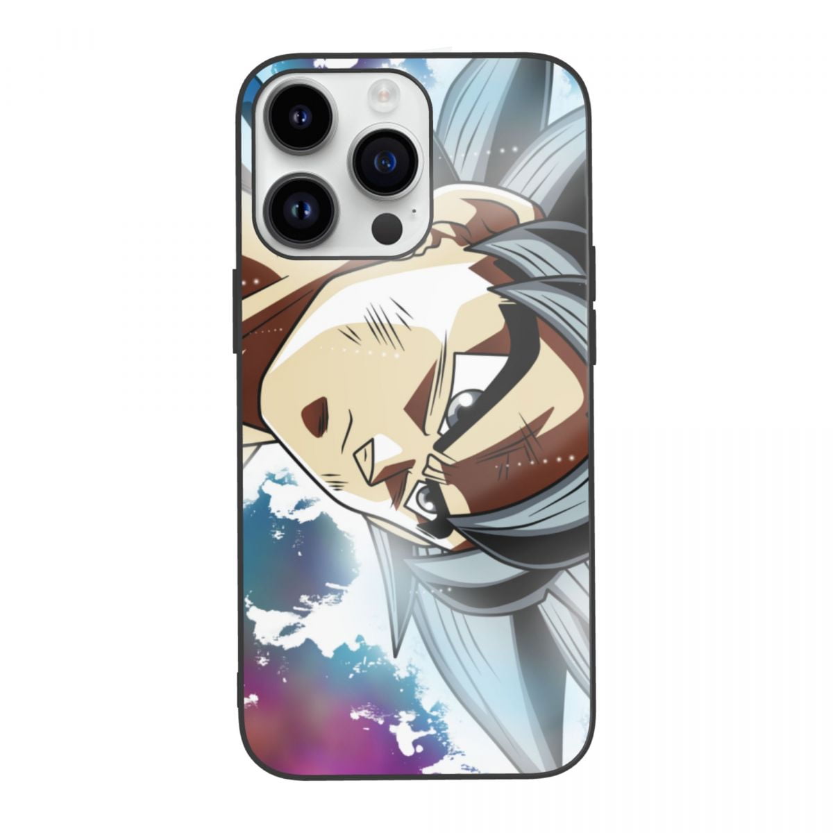 DBZ Goku Ultra Instinct Phone Case for iPhone 15 Pro Max 13 14 Plus ...