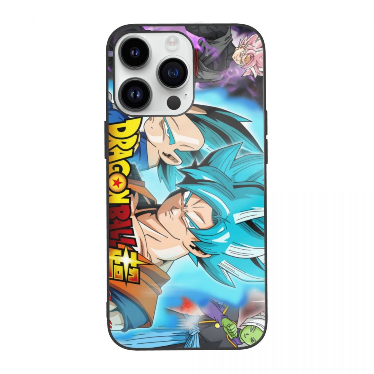 DBZ Vegeta And Goku SSG Blue iPhone 15, iPhone 15 Plus, iPhone 15 Pro and iPhone 15 Pro Max Case ...