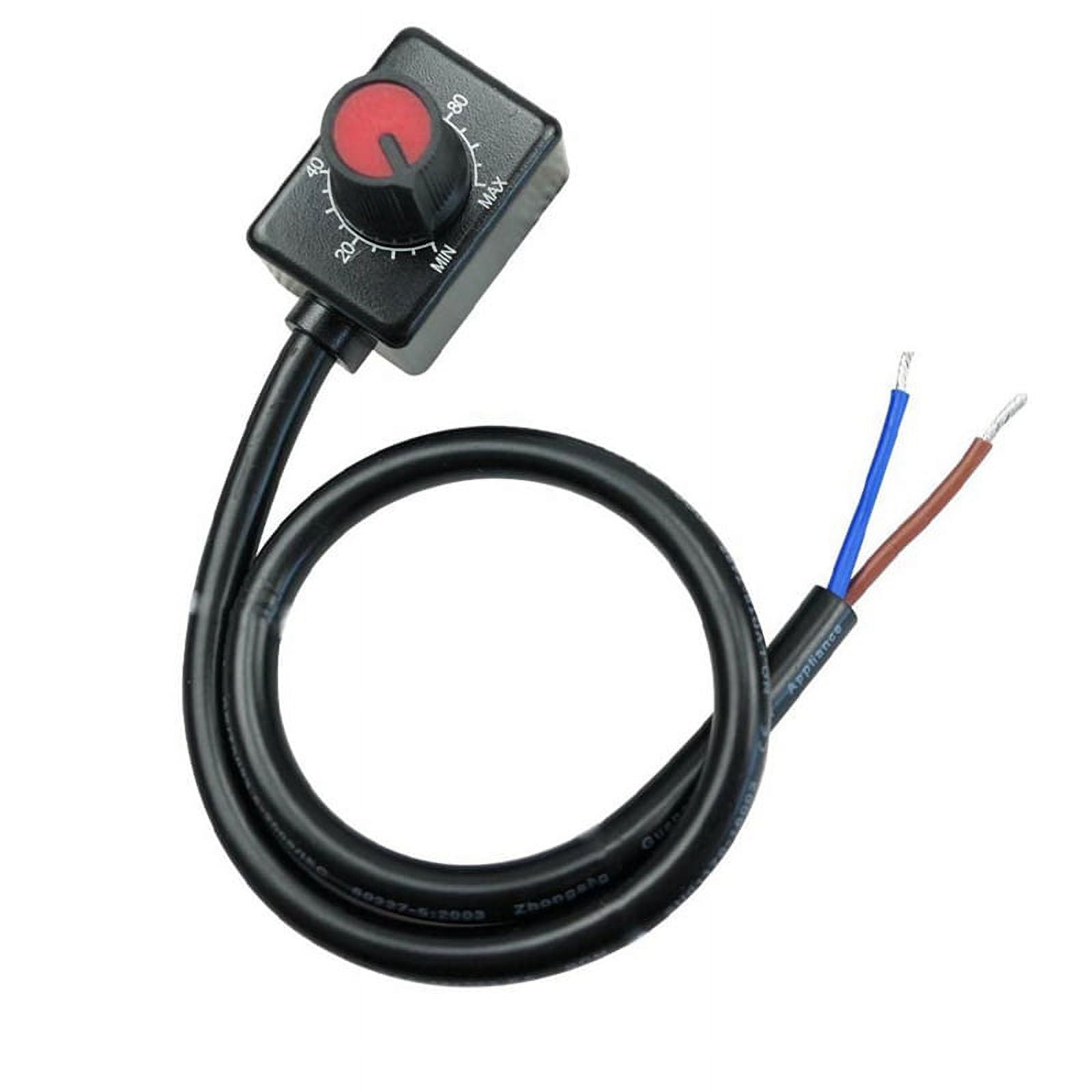 DC 0/1-10V Knob LED Dimmer, Low Voltage Passive Dimmer PWM Dimming for ...