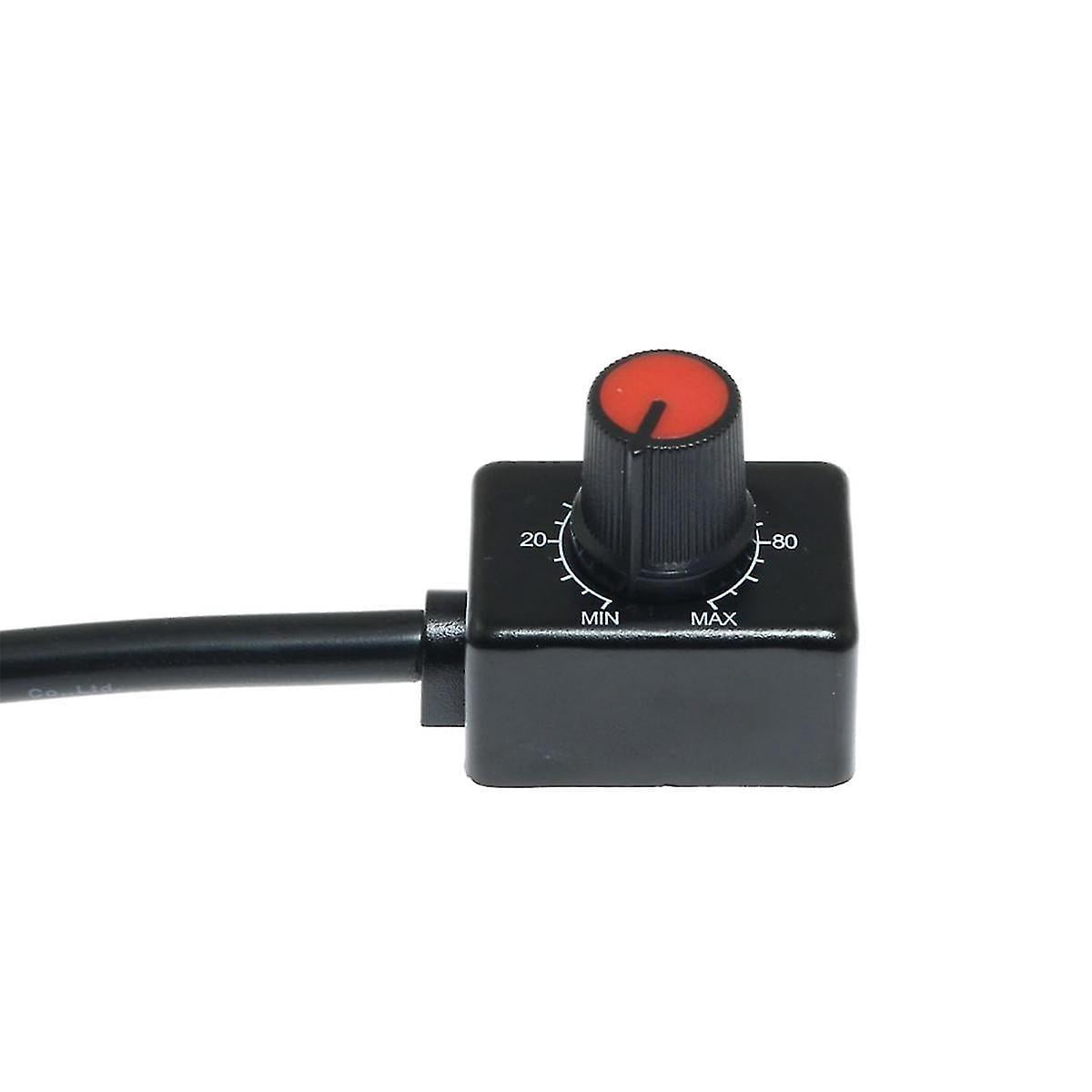 DC 0/1-10V Knob LED Dimmer,Low Voltage Passive Dimmer PWM Dimming for 0 ...