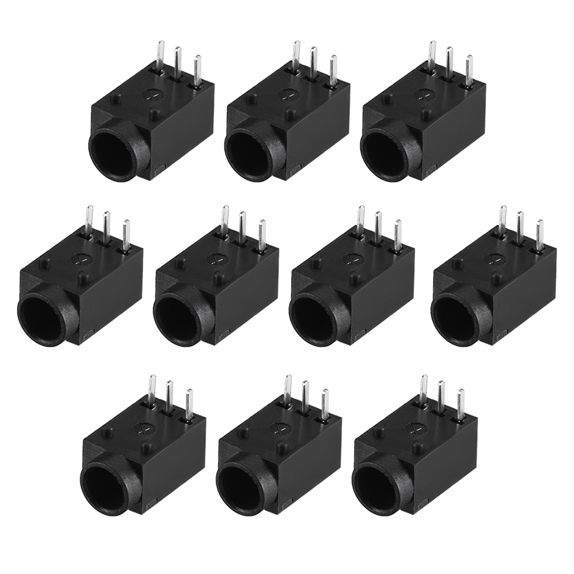 DC-003A 3.5mmx1.3mm DC Power Jack Plug 3Pin Female Socket Connector ...