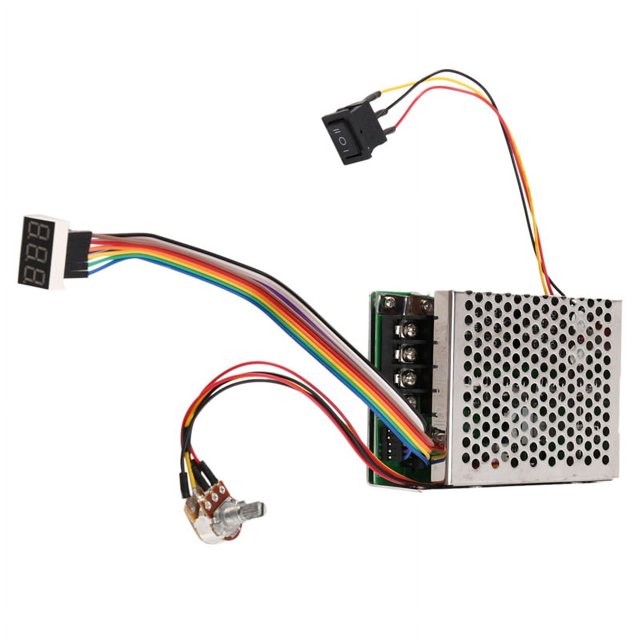 DC Electric Drive 10-55V 60A Speed Controller PWM 12V-48V 2000W MAX ...