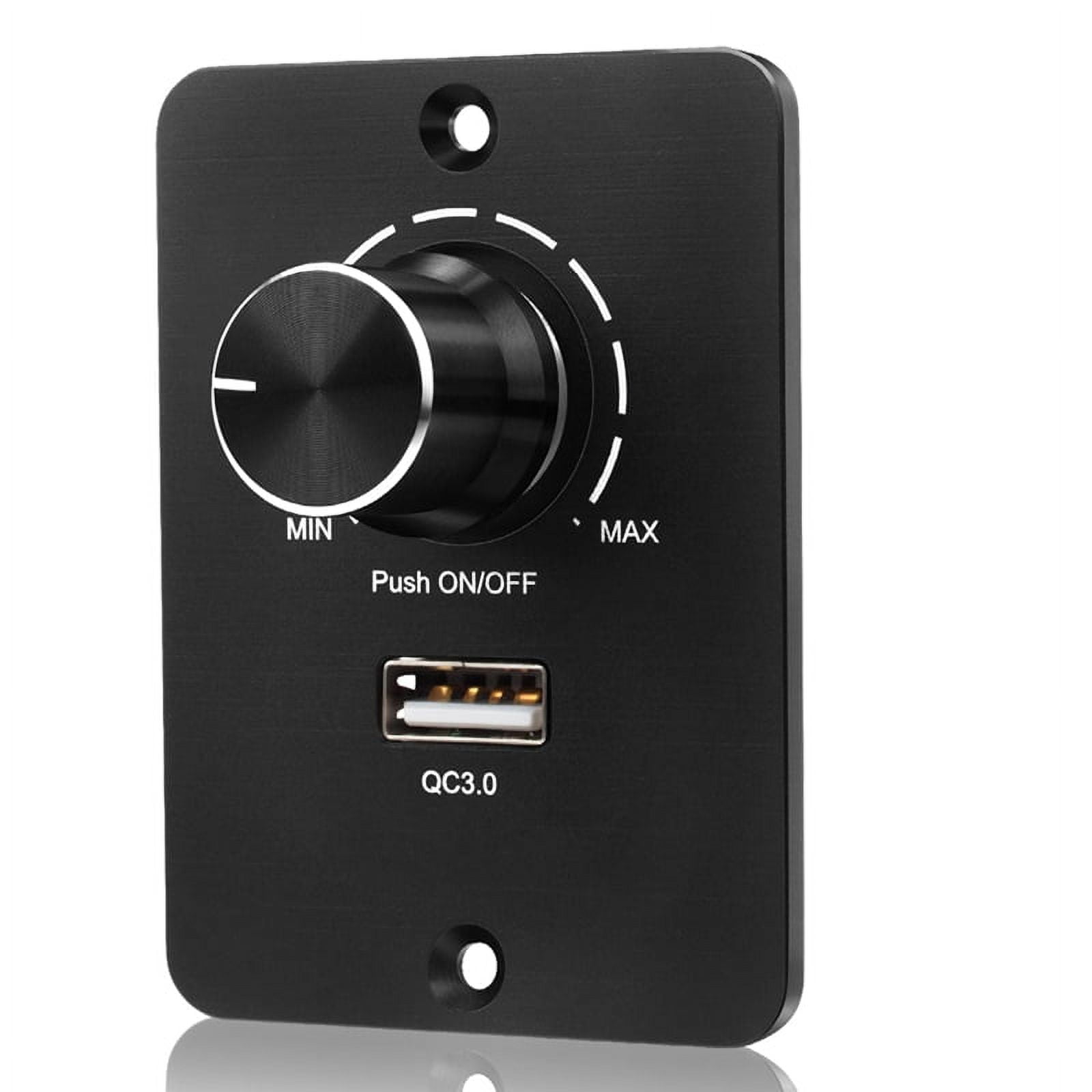 DC 12-24 V LED Dimmer PWM Dimmer Switch, 5 A 3 Wire Dimmer for LED ...