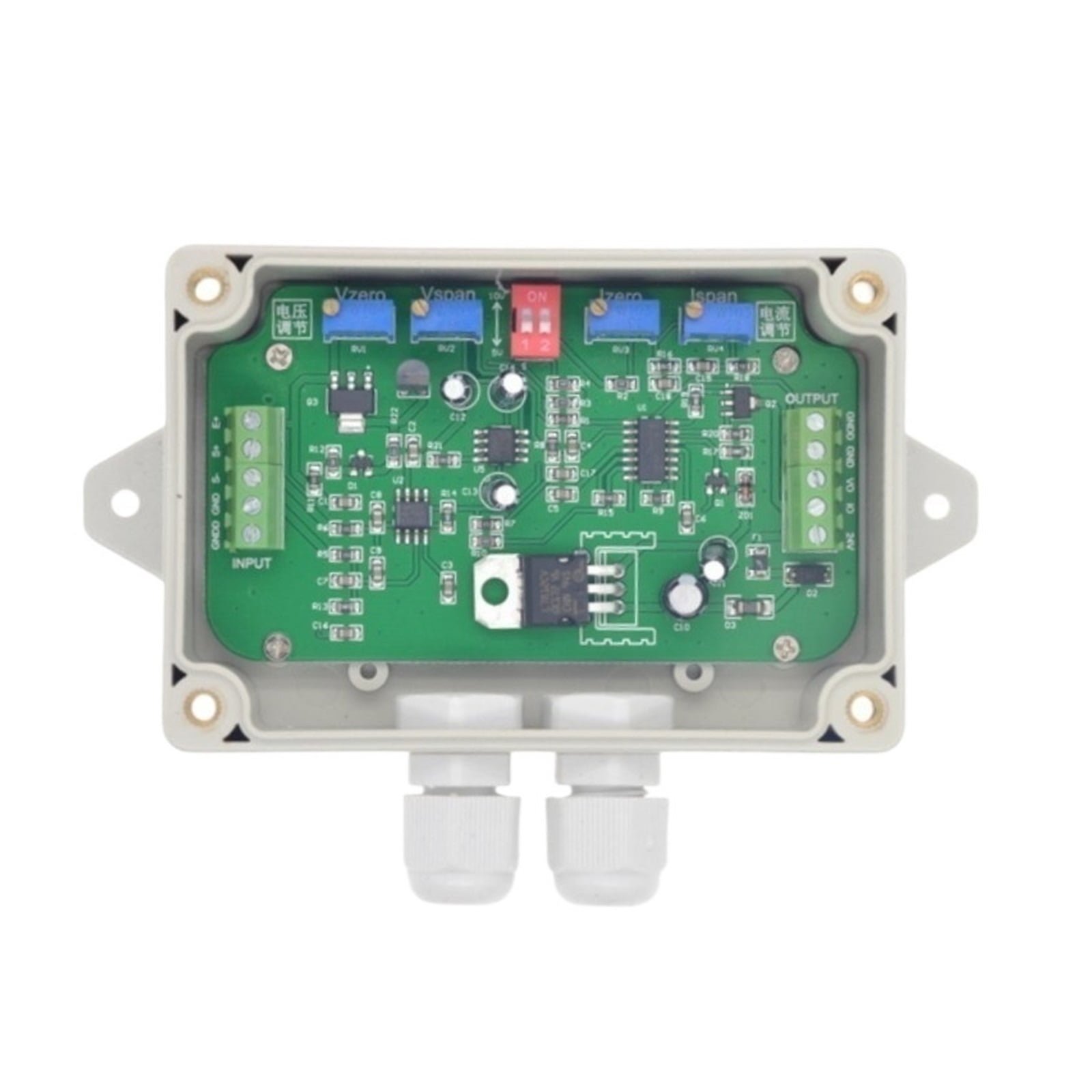 DC 12-24V 4-20mA Weighing Transmitter Weighing Amplifier Weight Sensor ...