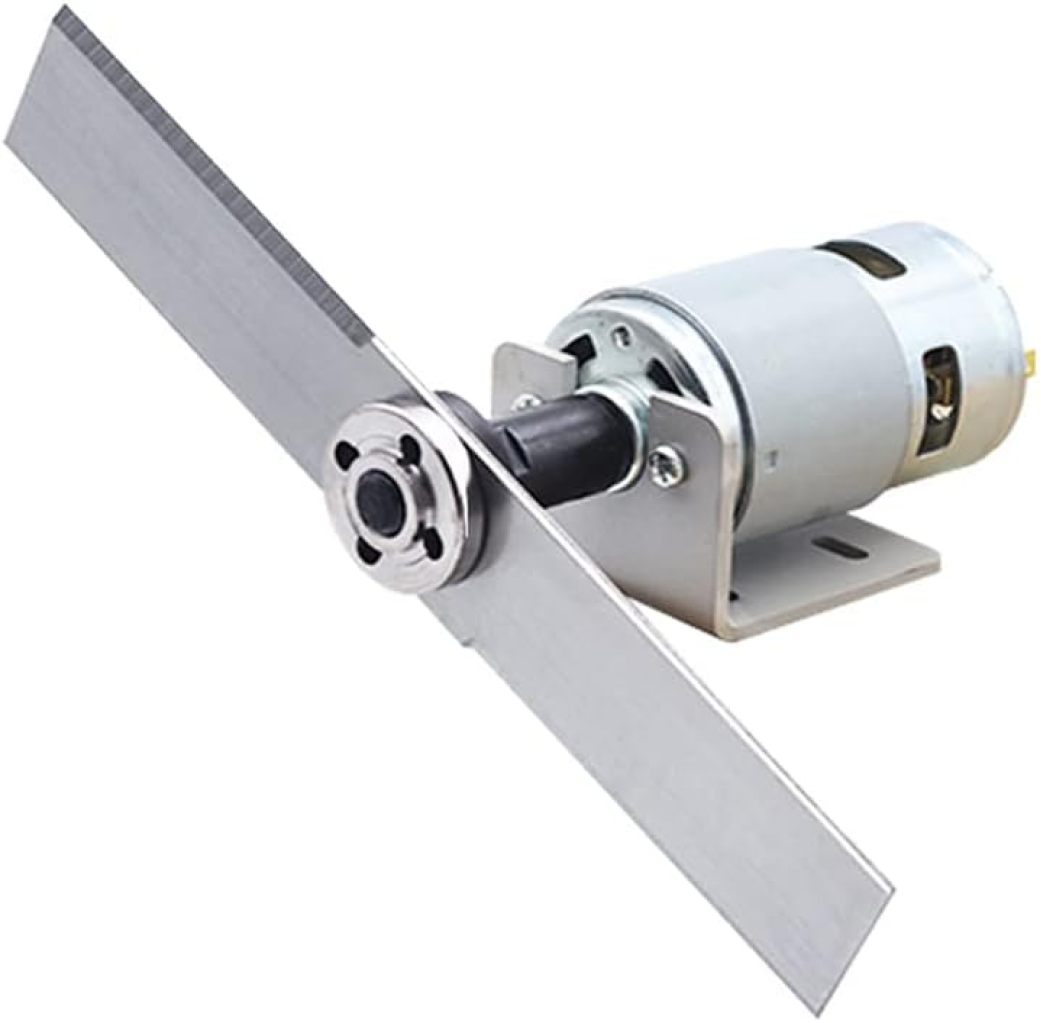DC 12-24V 775 Motor with Lawn Mower Set Manganese Steel Blade ...