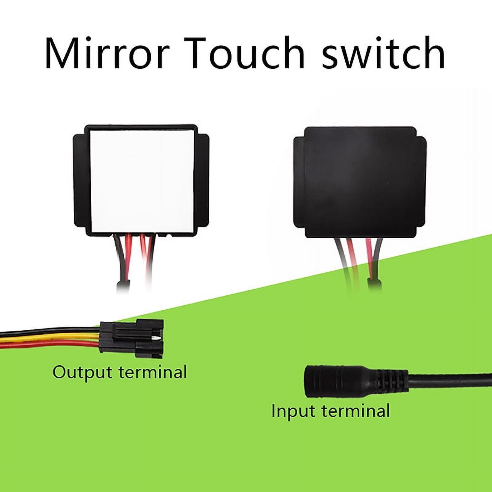 DC 12-24V Bathroom Mirror Touch Induction Switch Sensor For Led Light ...