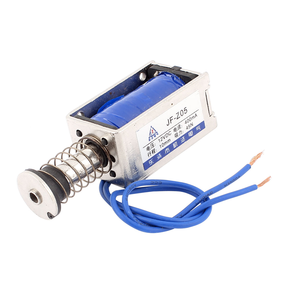 DC 12V 10mm 4.5Kg 9.9lb Push Pull Type Open Frame Solenoid ...