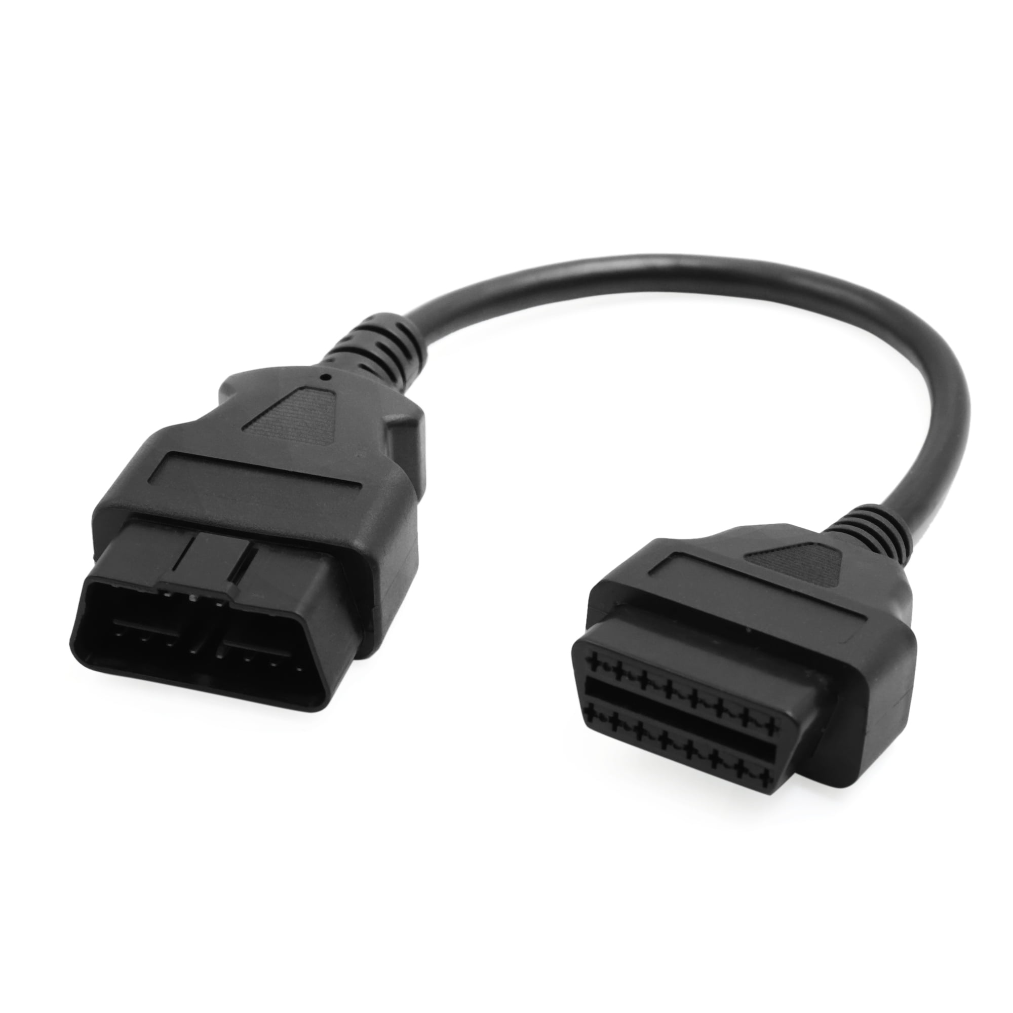 DC 12V 16 Pin OBD2 Car Diagnostic Connector Adapter Cable Tool ...