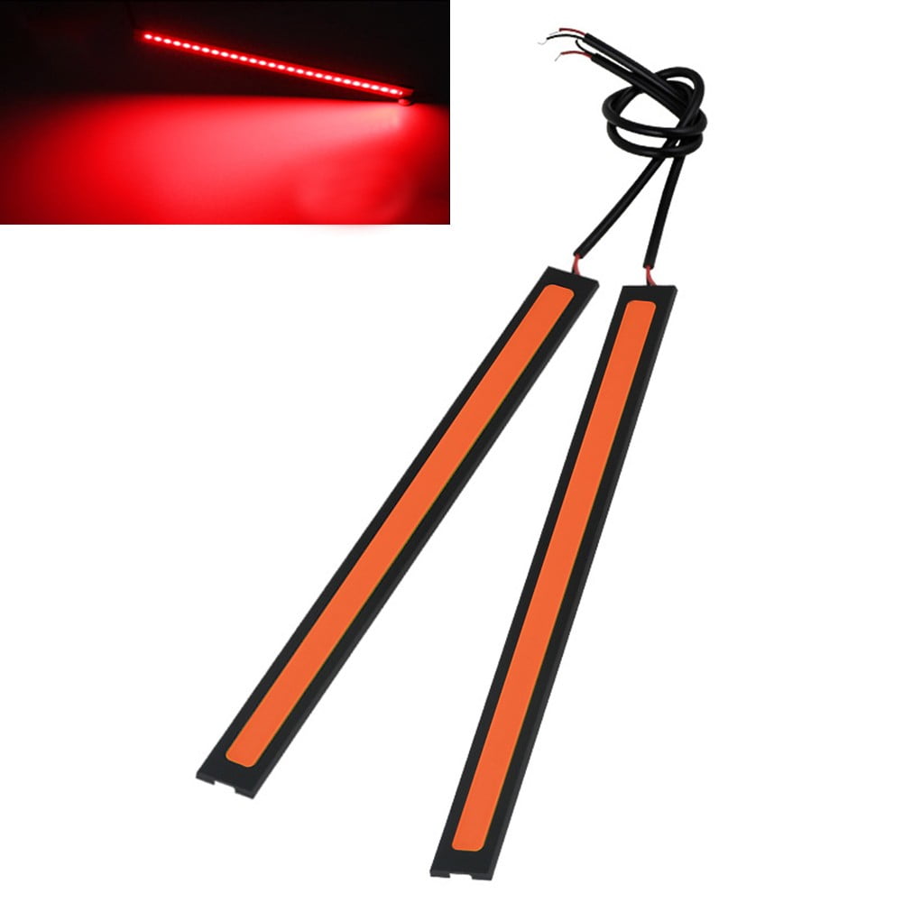 DC 12V 17cm Super Bright LED Car COB Lights DRL Fog Driving Running ...