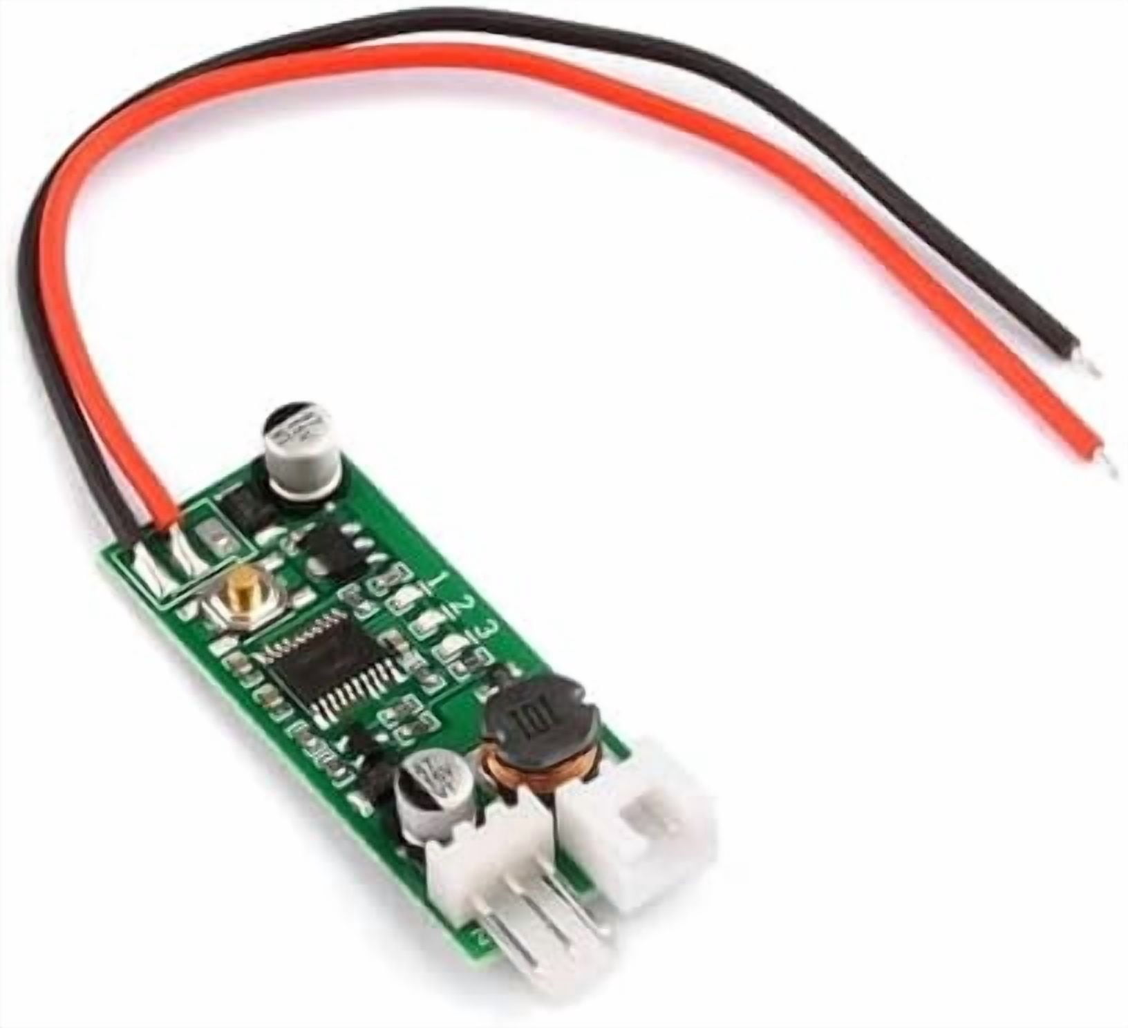 DC 12V 2 Wires Fan Temperature Controller Denoised Speed Controller ...