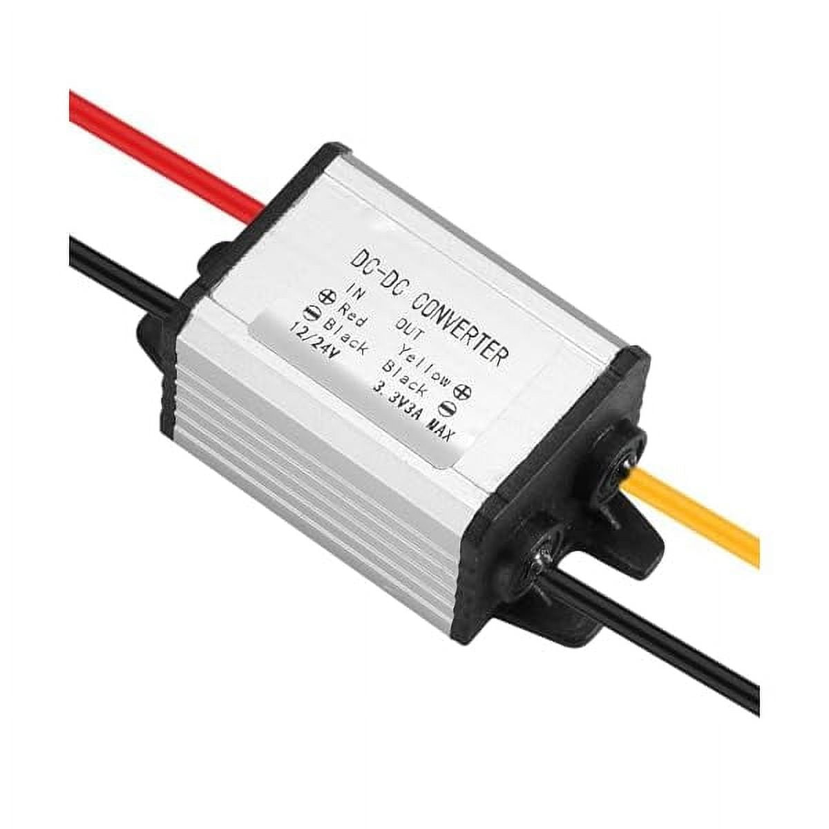 DC 12V/24V to 3.3V Voltage Converter DC 8-30V to 3.3V 3A 9.9W MAX IP67 ...