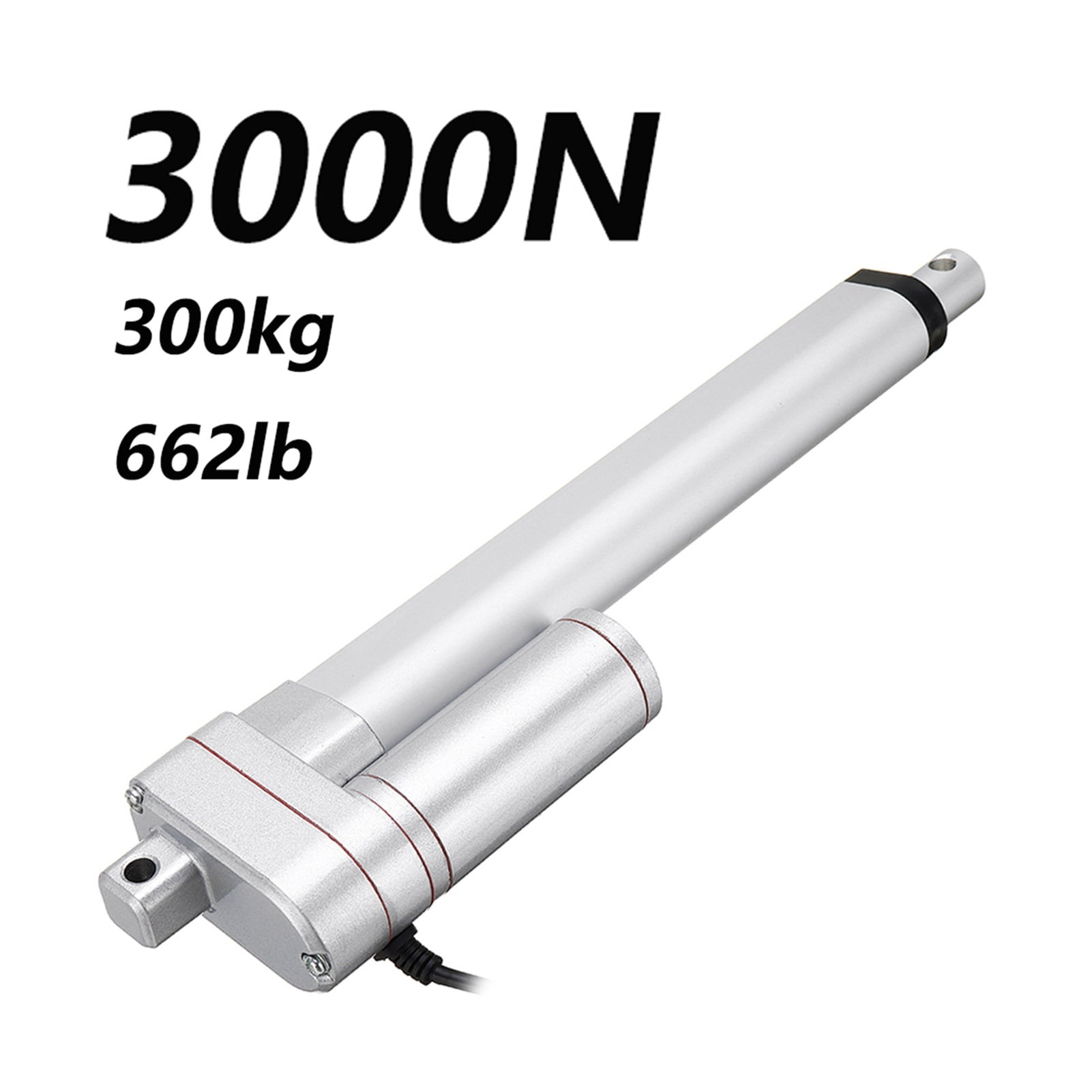DC 12V 24V 3000N Electric Linear Actuator Linear Motor Moving Distance ...