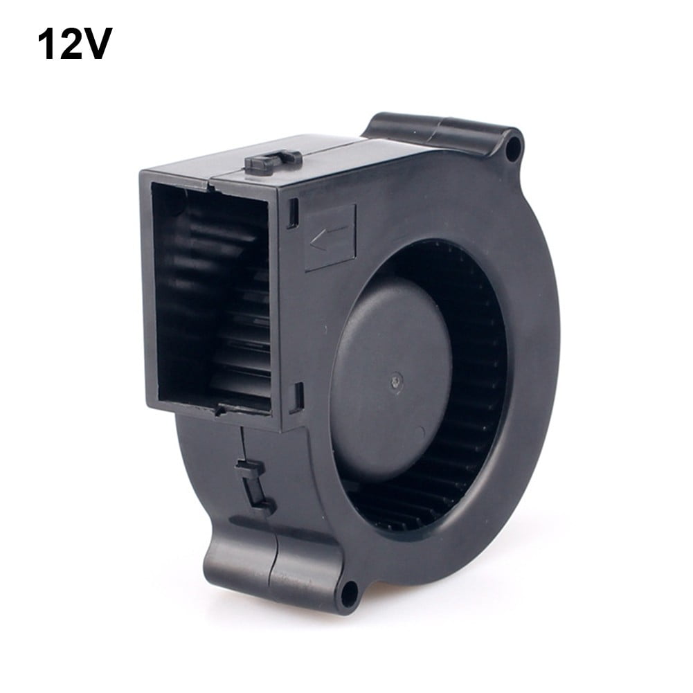 DC 12V 24V 75mm X 30mm Centrifugal Blower Fan 7530 7.5cm Dual Ball ...