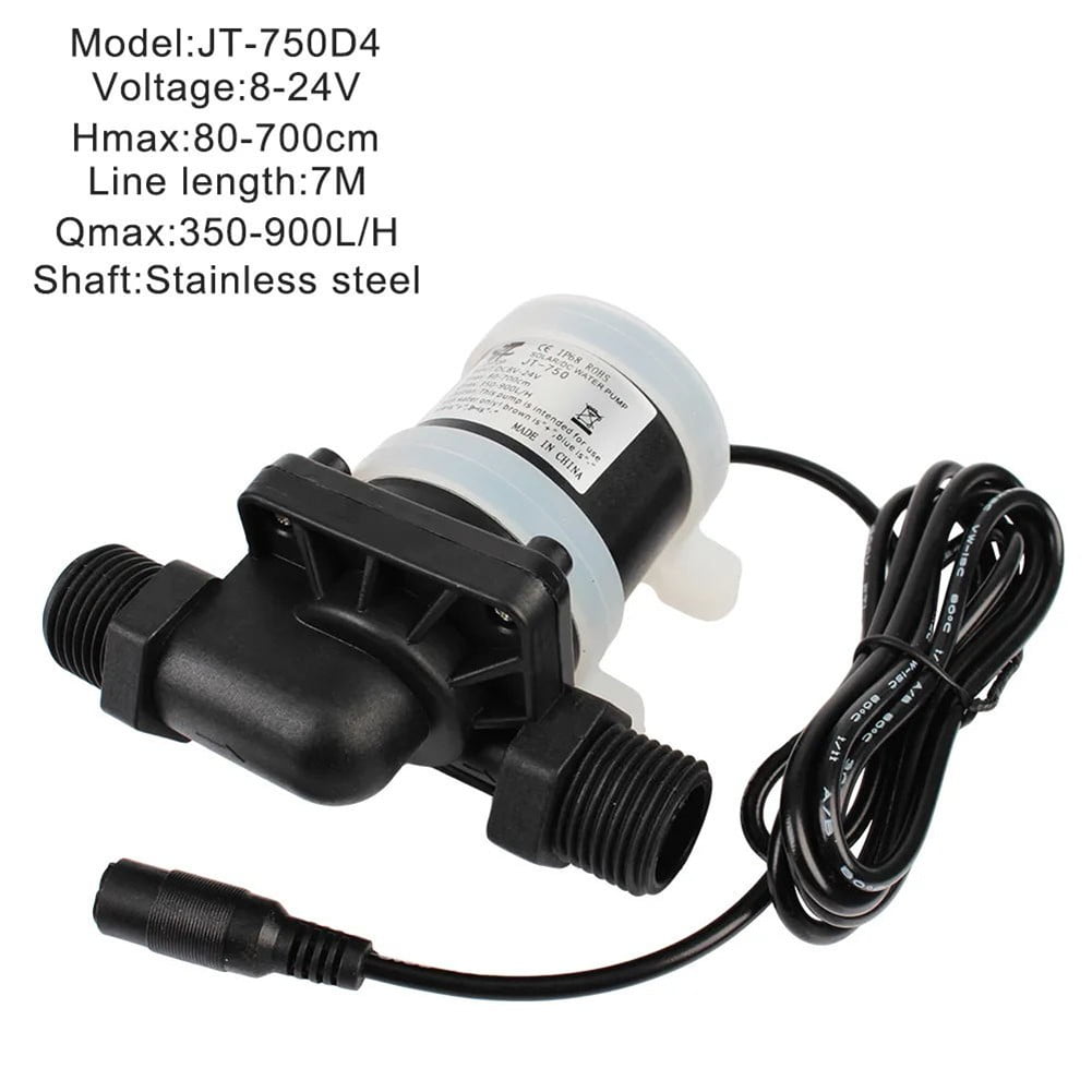 DC 12V 24V Brushless Solar Motor Water Transfer Device for Floor ...